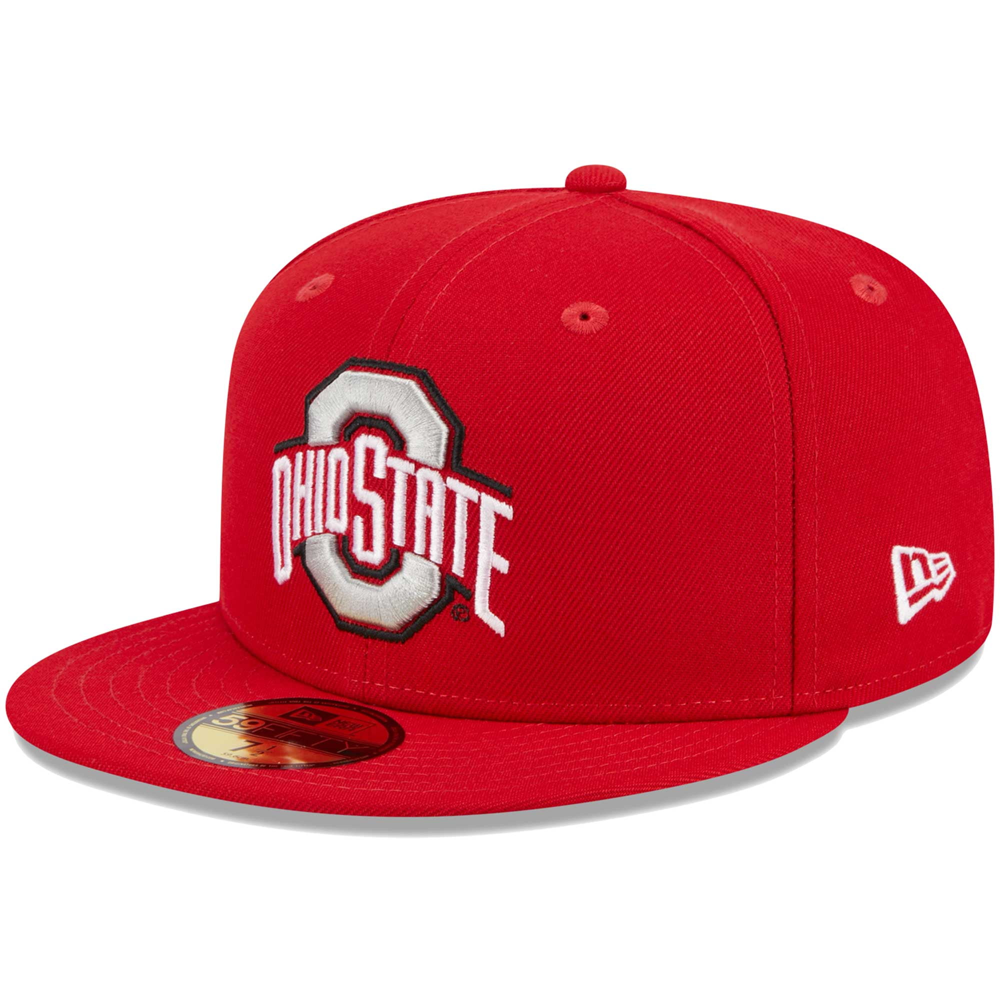 Men's New Era Scarlet Ohio State Buckeyes 59FIFTY Fitted Hat - Walmart.com