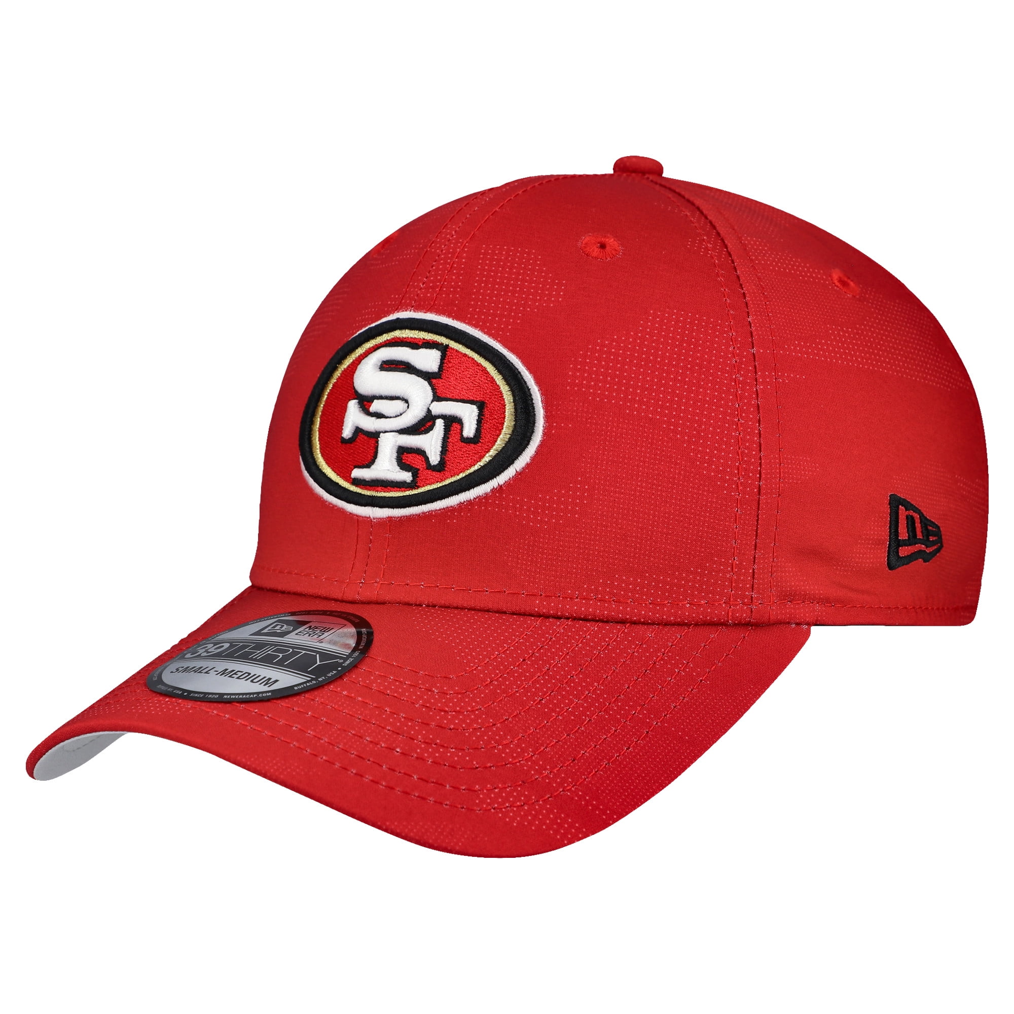 Men's New Era Scarlet San Francisco 49ers Tonal Camo 39THIRTY Stretch ...