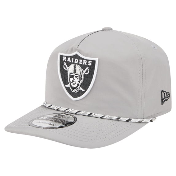 Men's New Era Silver Las Vegas Raiders Rope 19TWENTY Hat - Walmart.com