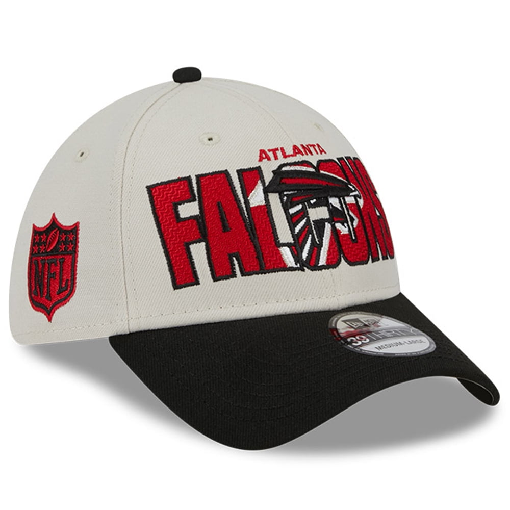 Men's New Era Stone/Black Atlanta Falcons 2023 NFL Draft 39THIRTY Flex ...