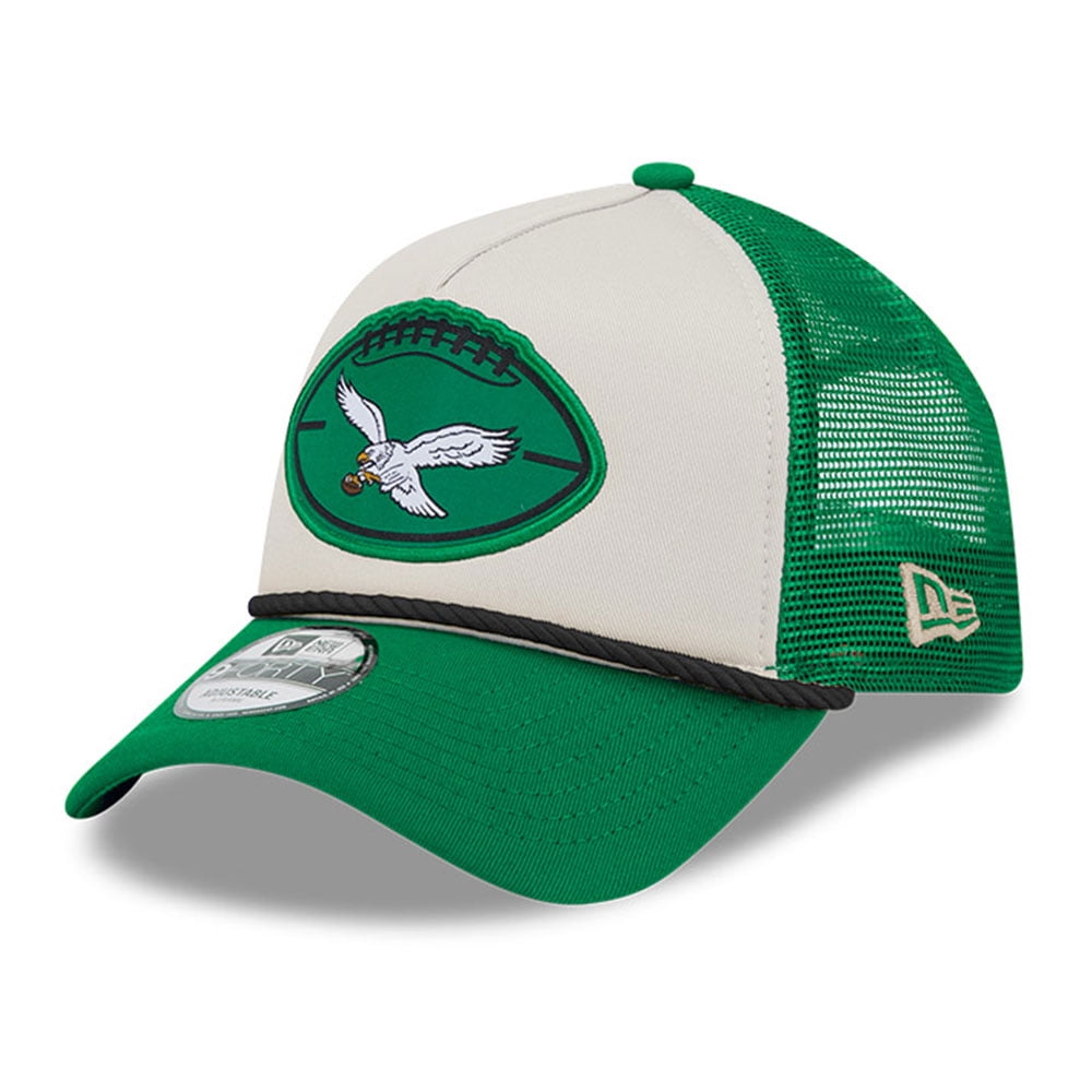 Men's New Era Stone/Kelly Green Philadelphia Eagles 2024 Sideline ...