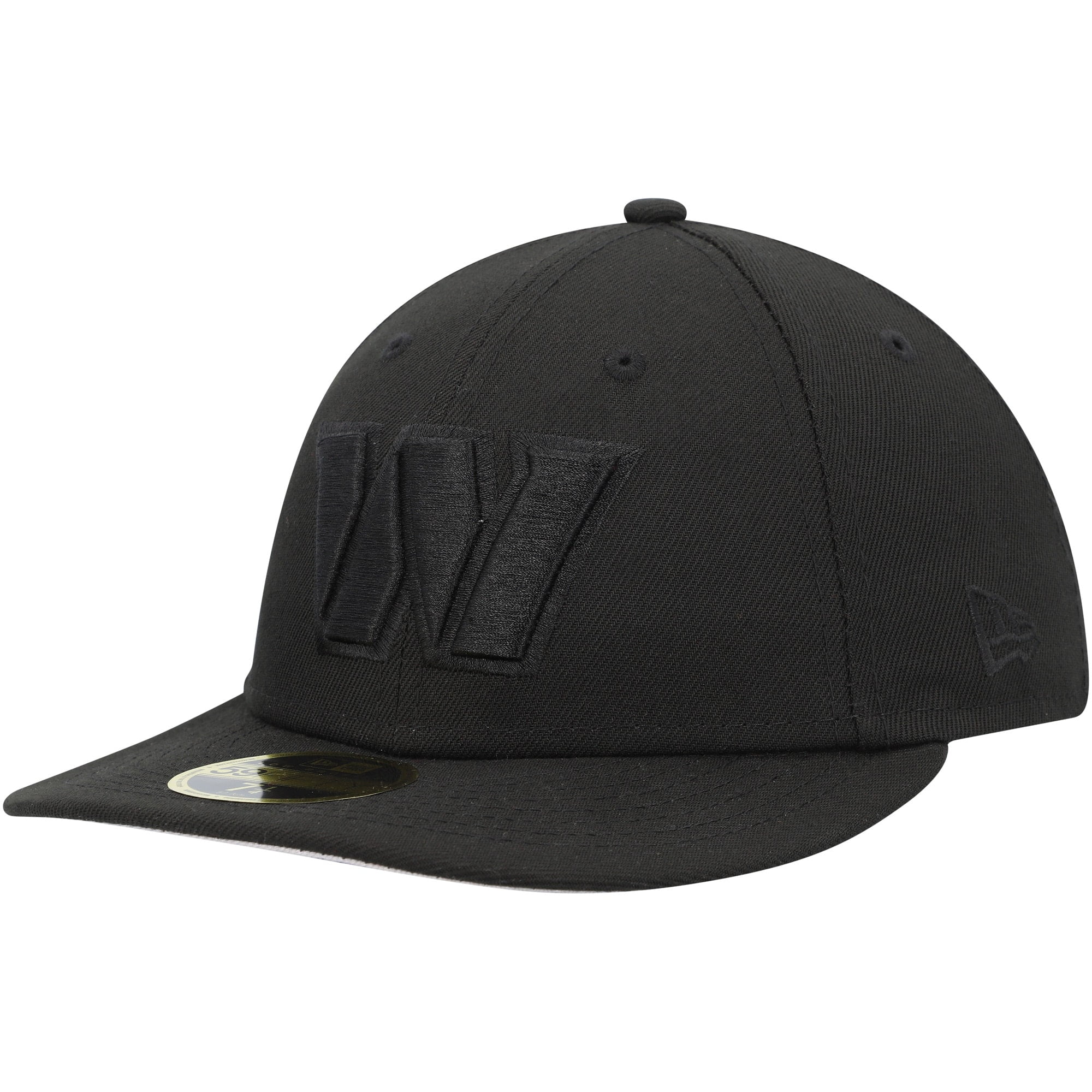 Men's New Era Washington Commanders Black on Black II Low Profile ...