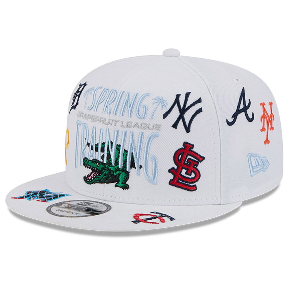 Men's New Era White 2025 Spring Training Grapefruit League 9FIFTY ...