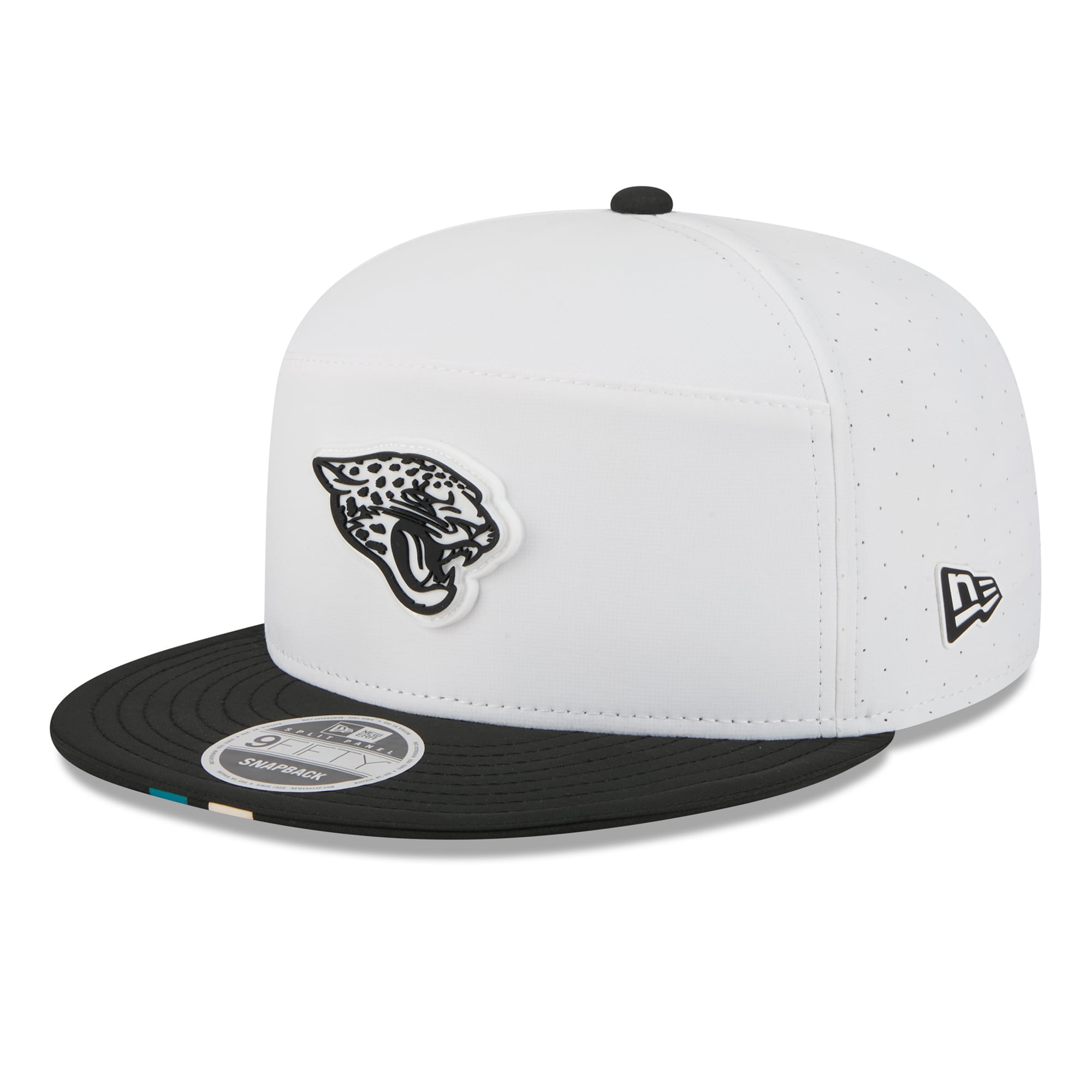 Men's New Era White/Black Jacksonville Jaguars 2025 NFL Training Camp ...