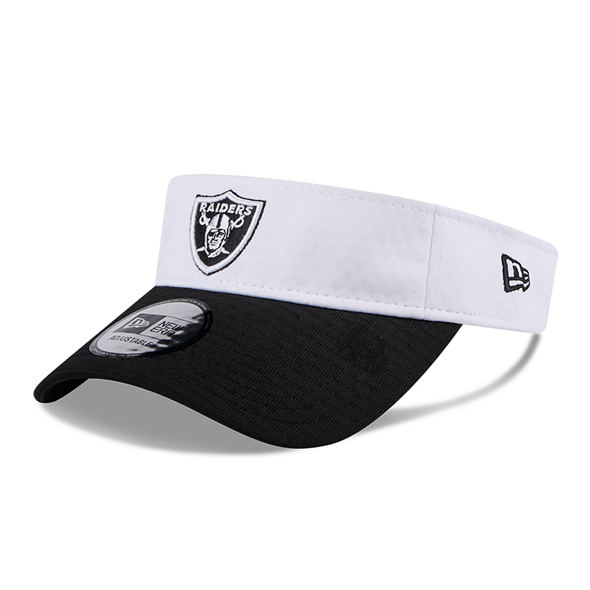 Men's New Era White/Black Las Vegas Raiders 2024 NFL Training Camp ...