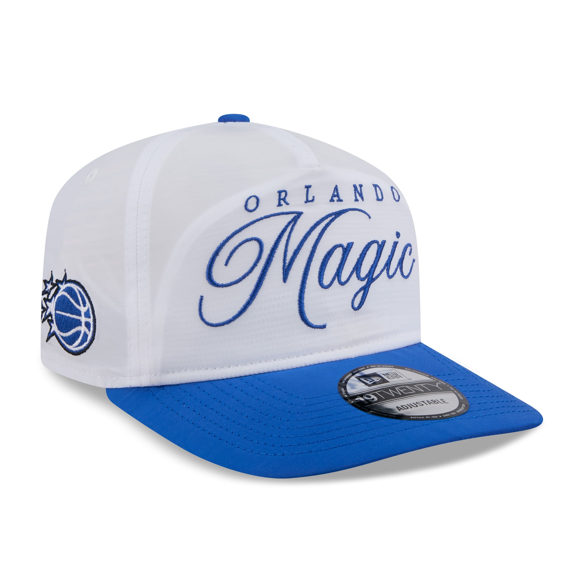 Men's New Era White/Black Orlando Magic 2025 NBA Draft On-Stage Nylon ...