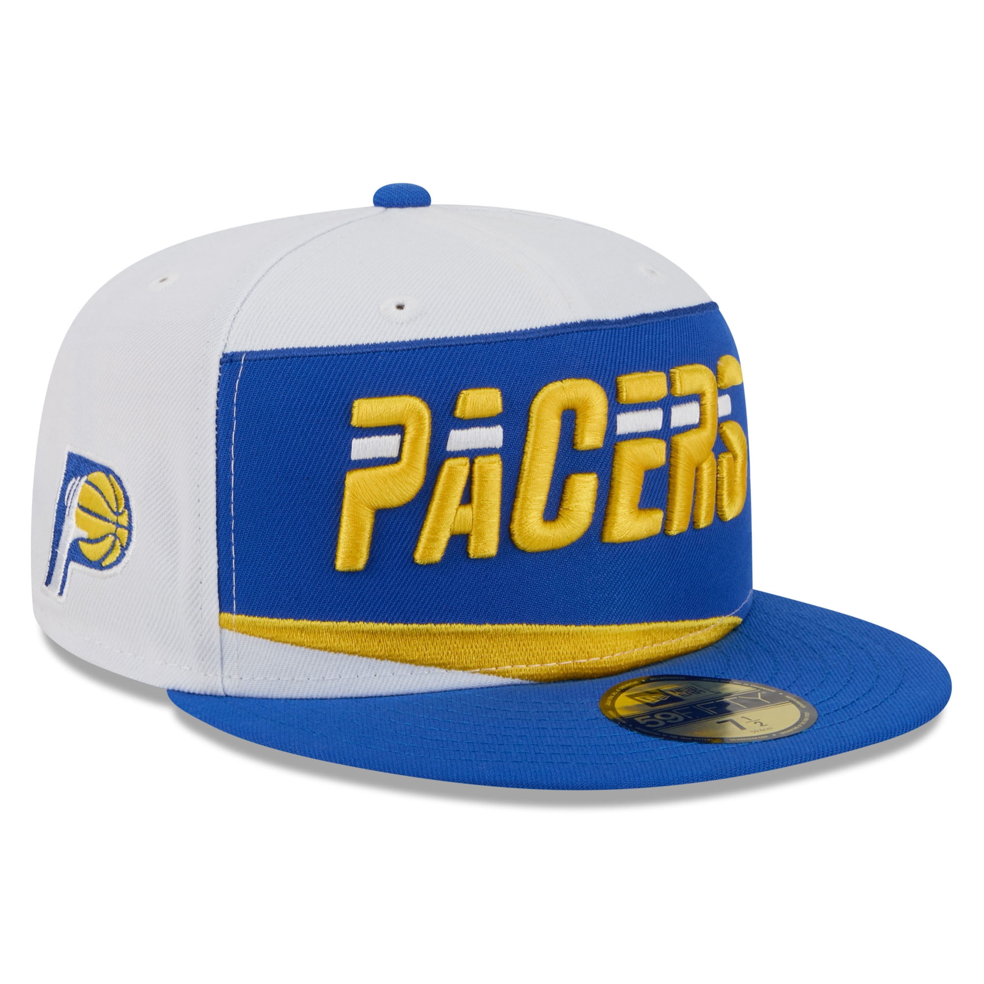 Men's New Era White/Blue Indiana Pacers 2025/26 City Edition 59FIFTY ...