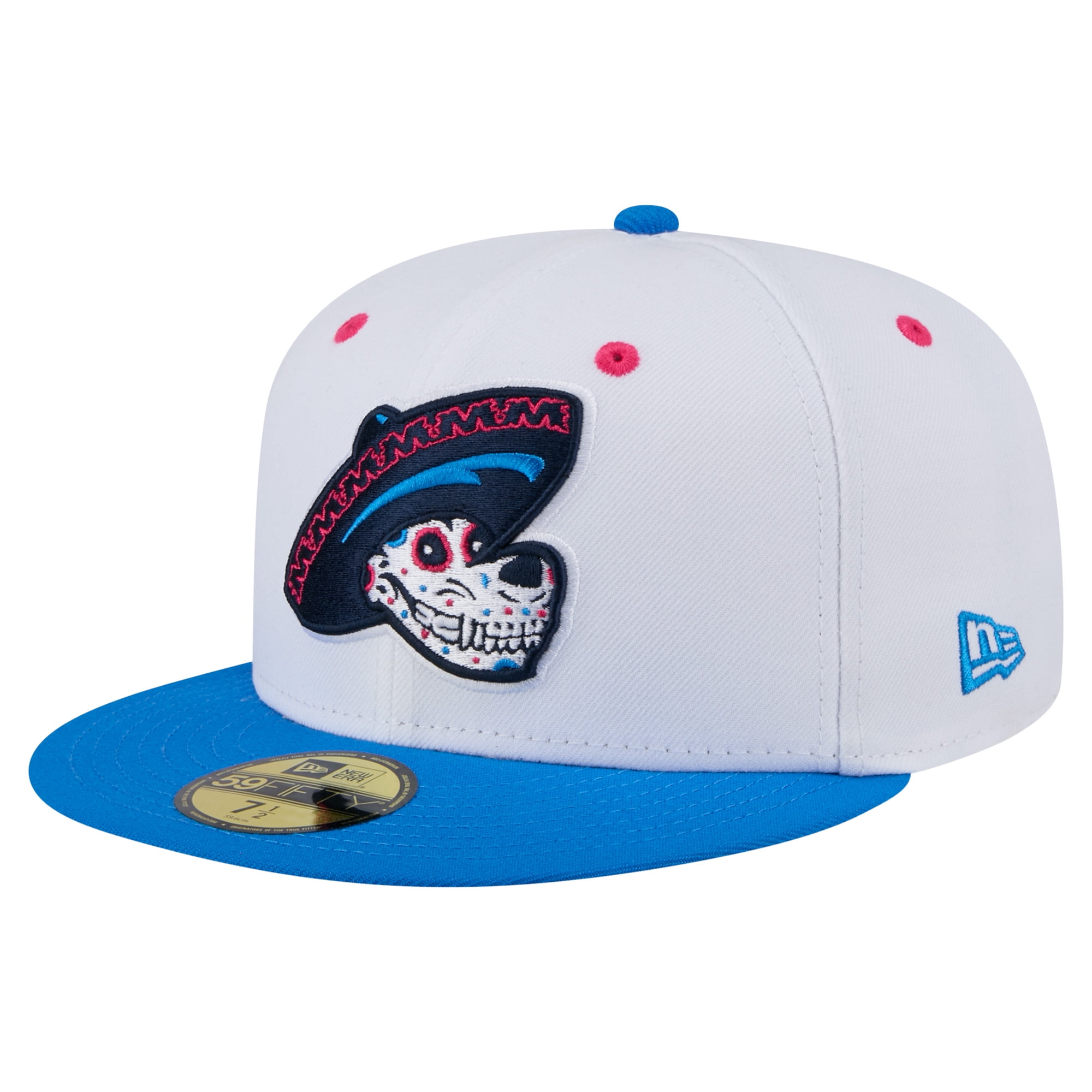 Men's New Era White/Blue Midland Rockhounds Copa de la Diversi-n ...