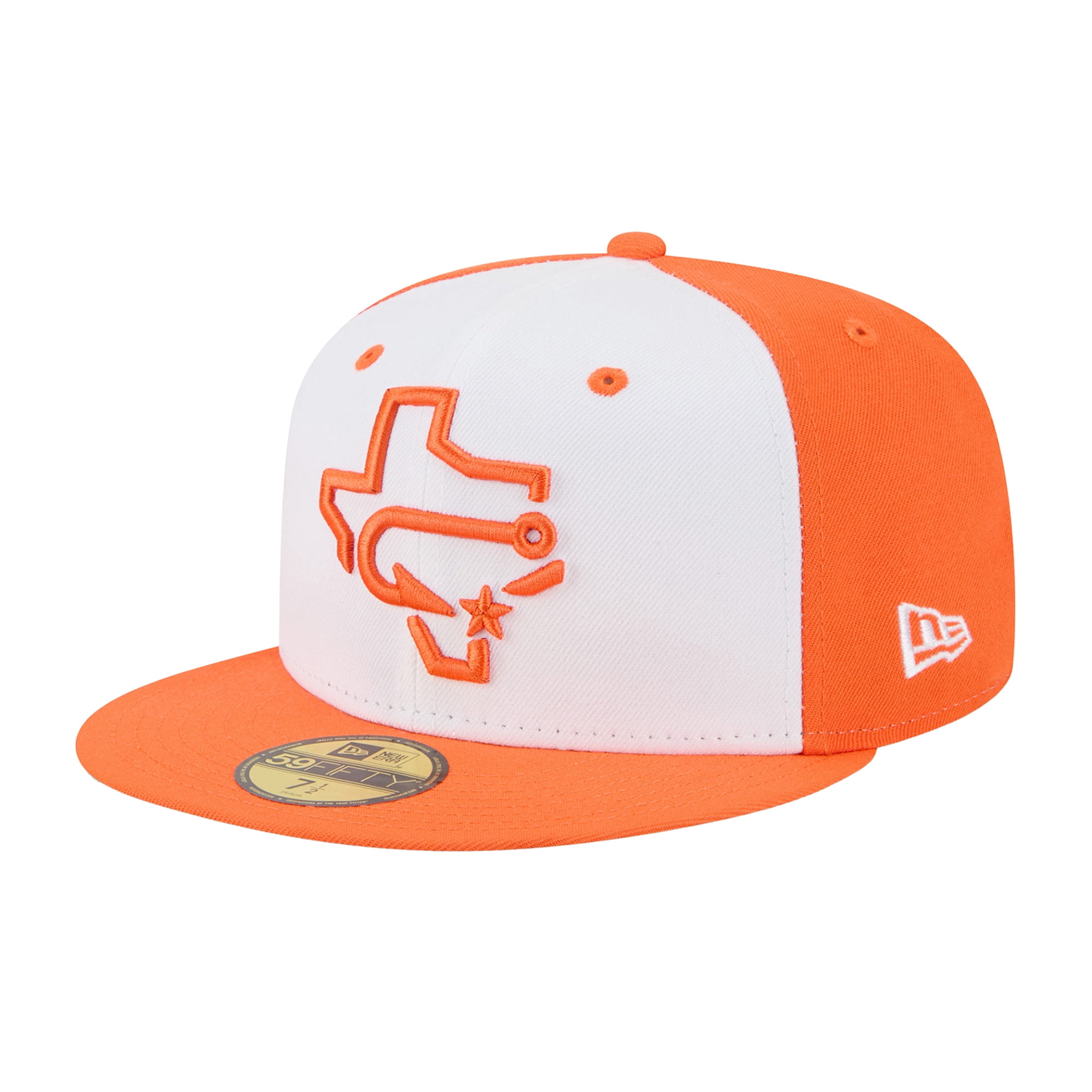 Men's-New Era White Corpus Christi Hooks Theme Nights 59FIFTY Fitted ...