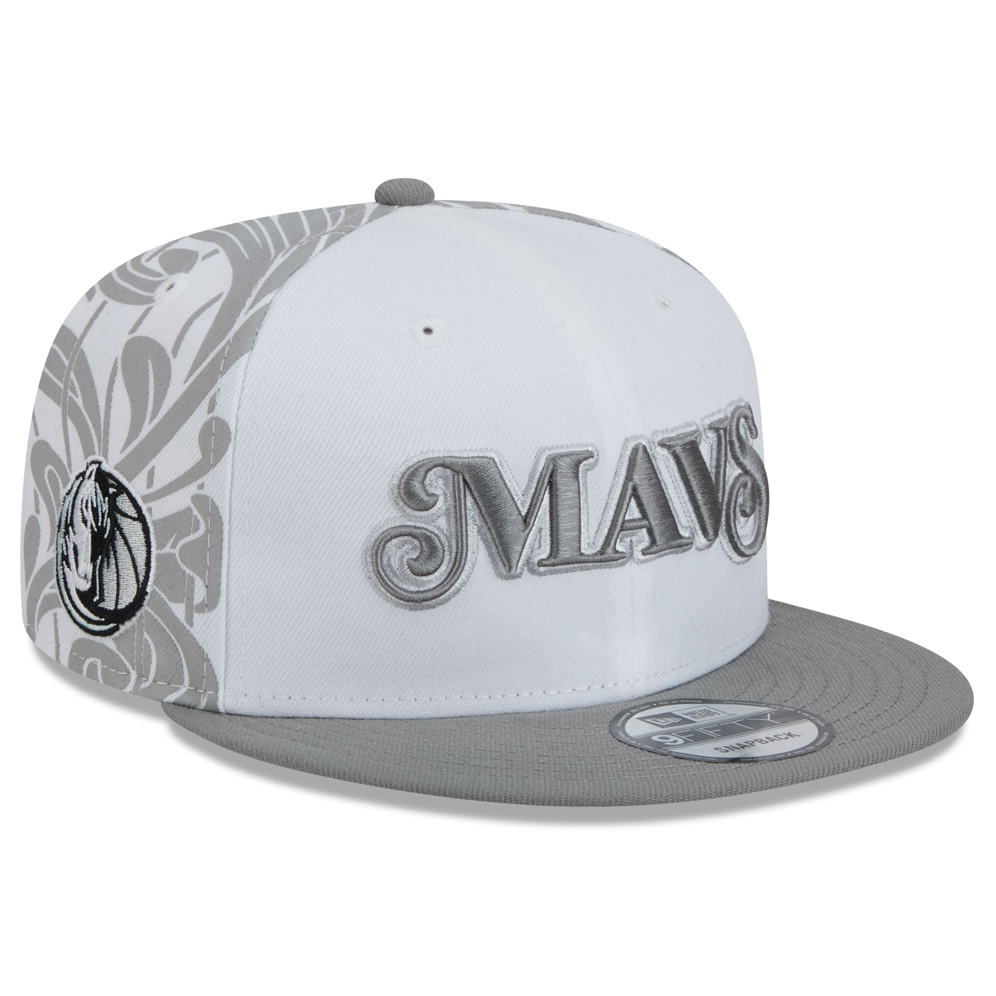 Men's New Era White Dallas Mavericks 2024/25 City Edition 9FIFTY ...