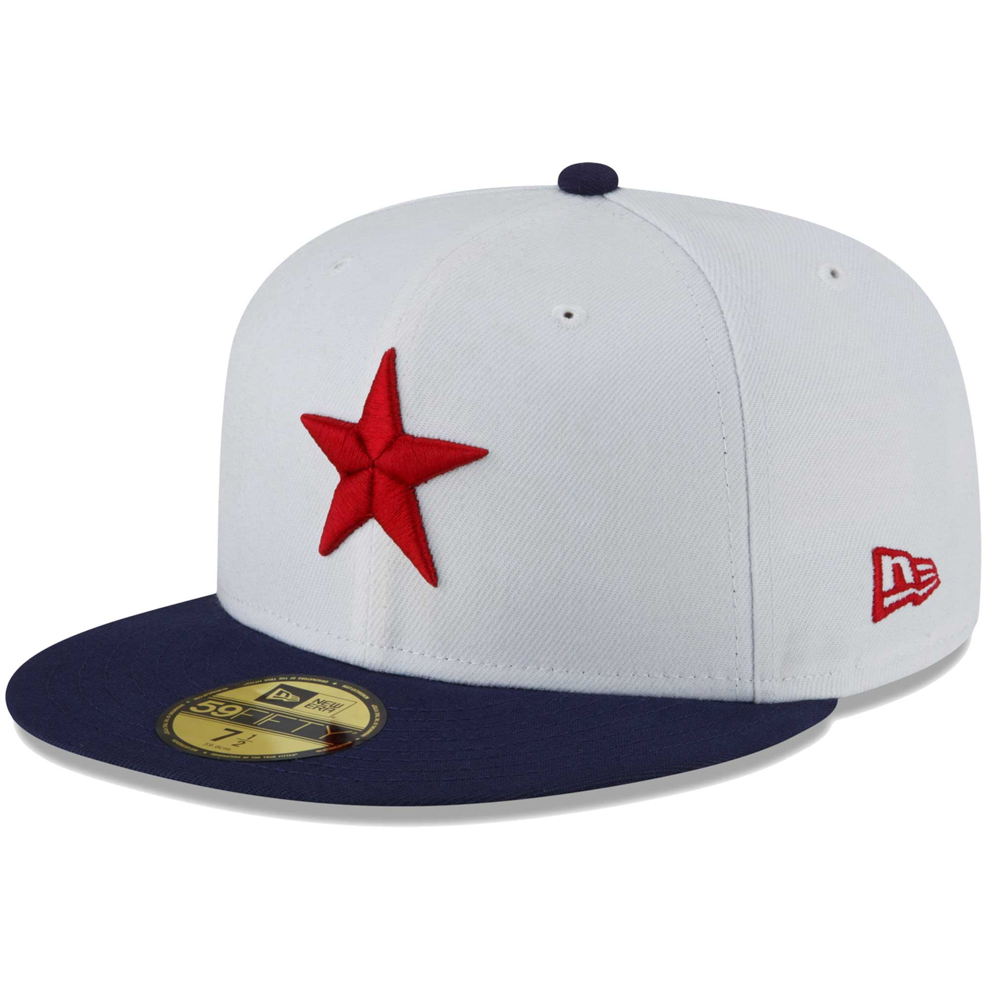 Men's New Era White Detroit Stars Cooperstown Collection Turn Back The ...