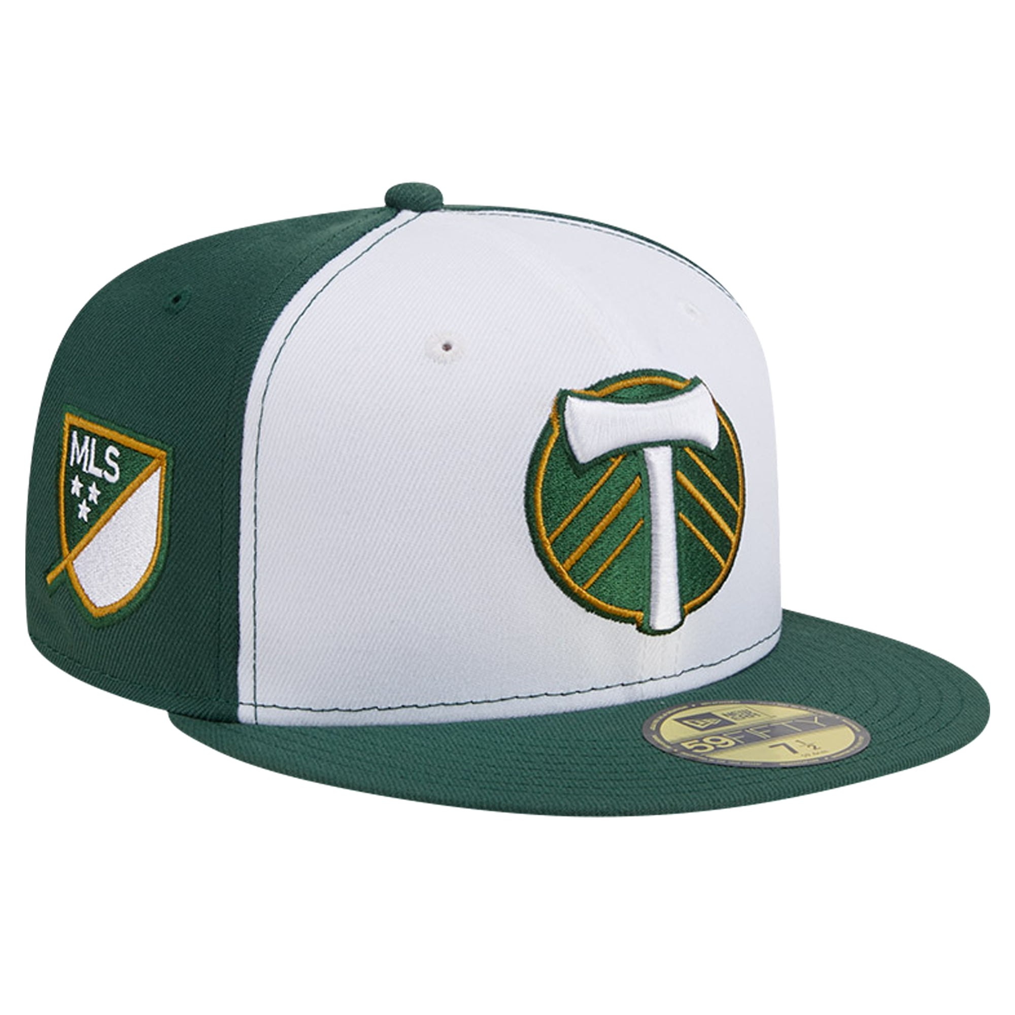 Men's New Era White/Green Portland Timbers 2024 Kick Off Collection ...