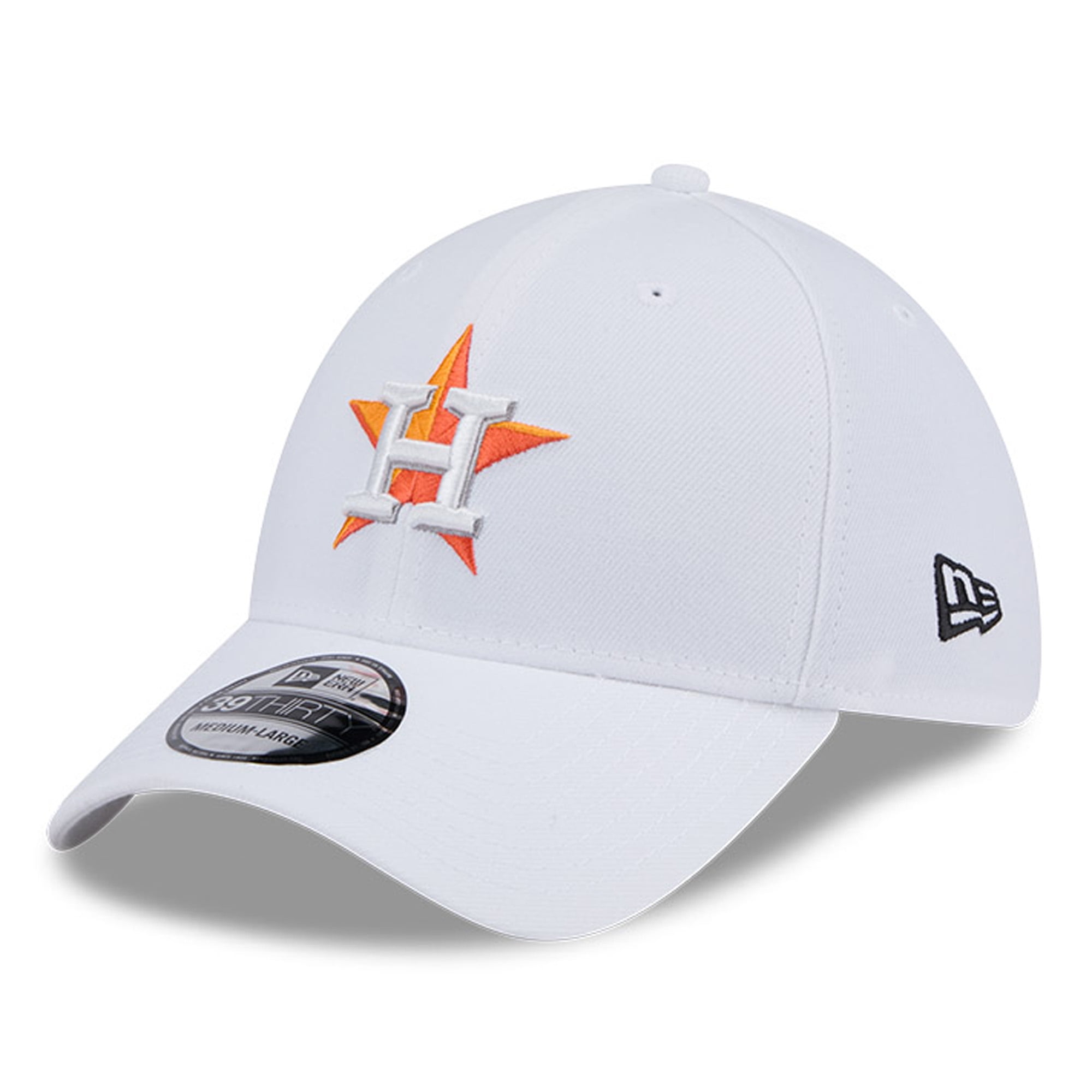 Men's New Era White Houston Astros 39THIRTY Flex Hat - Walmart.com