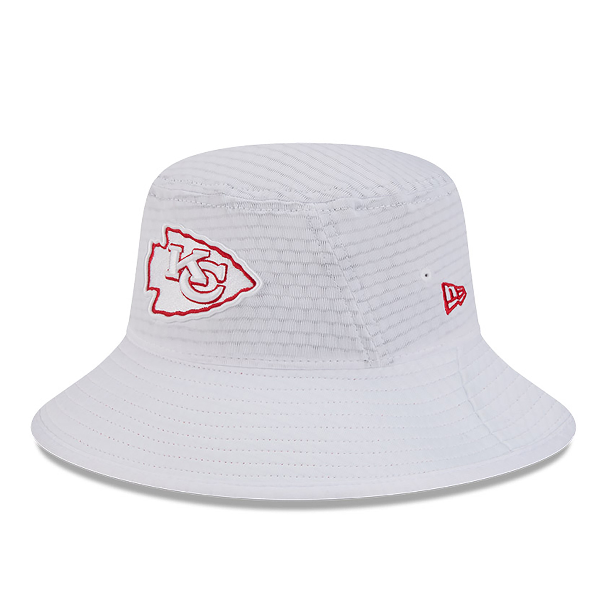 Men's New Era White Kansas City Chiefs 2024 NFL Training Camp Stretch ...