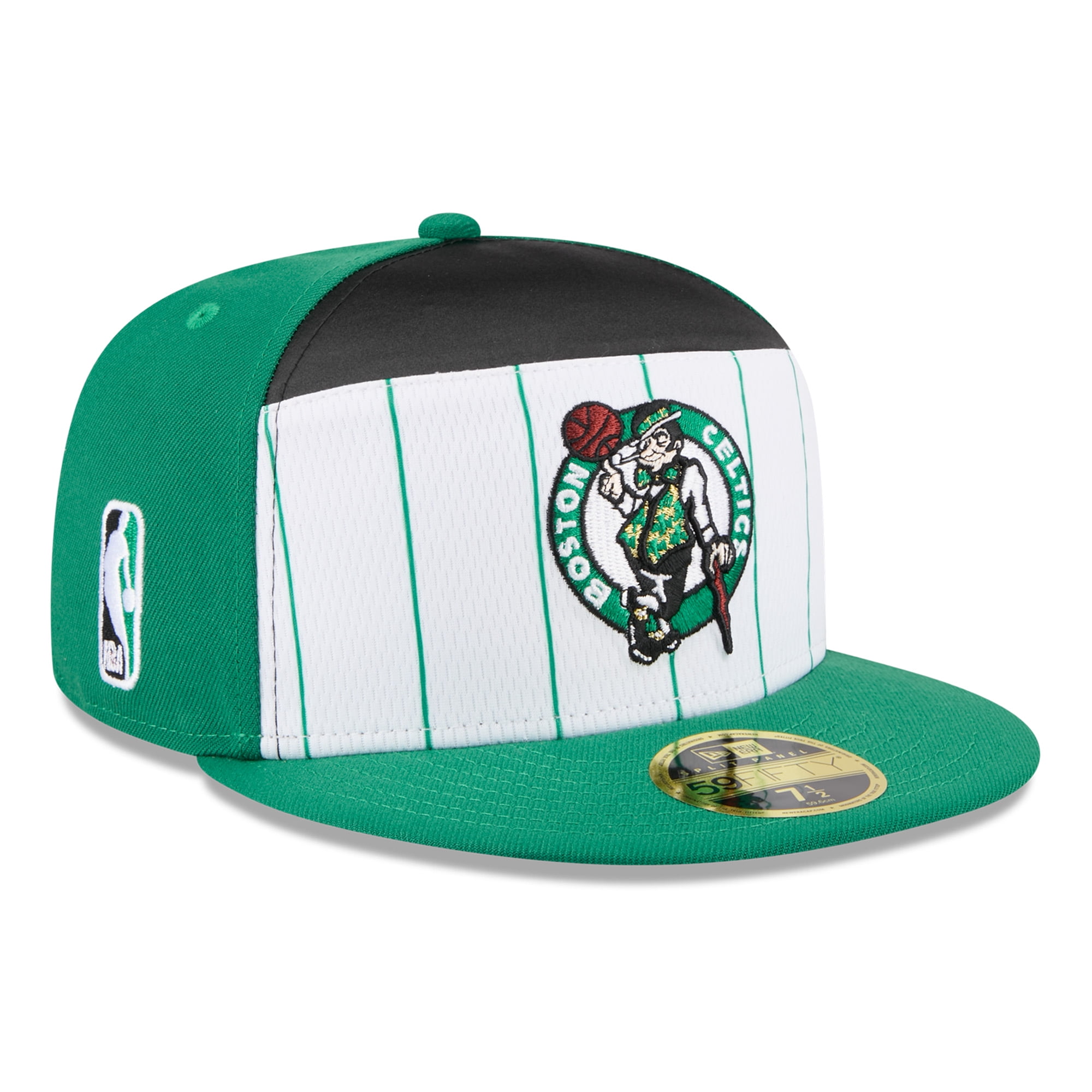 Men's New Era White/Kelly Green Boston Celtics 2025 NBA Tip Off Split ...