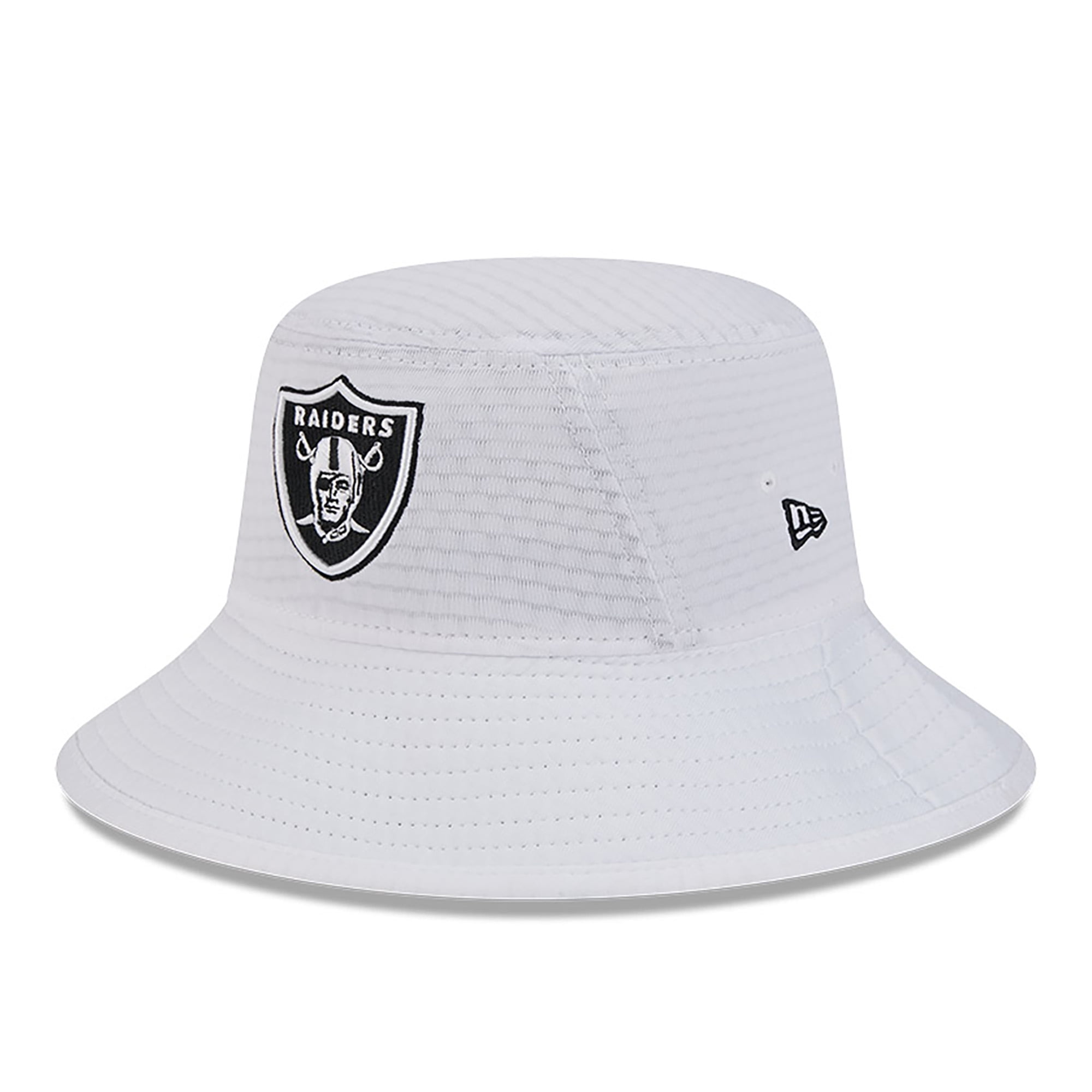 Men's New Era White Las Vegas Raiders 2024 NFL Training Camp Stretch ...