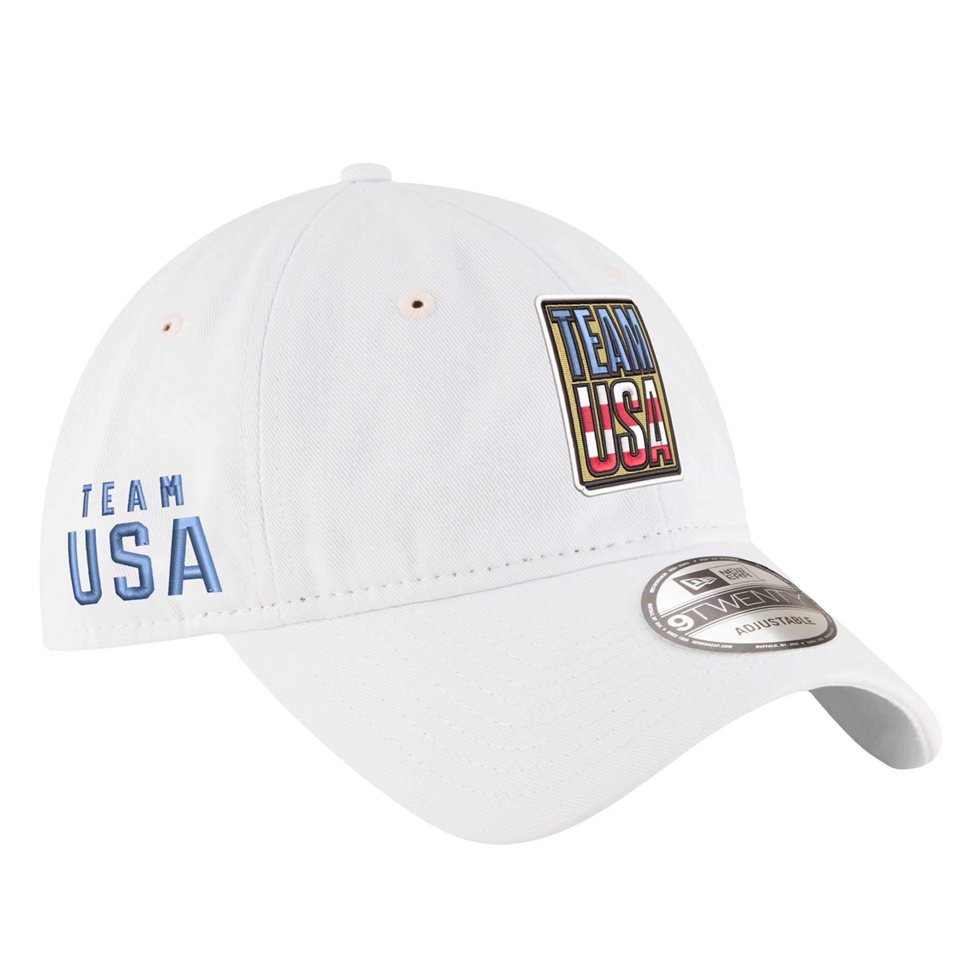 Men's New Era White Looney Tunes x Team USA SQ 9TWENTY Adjustable Hat ...