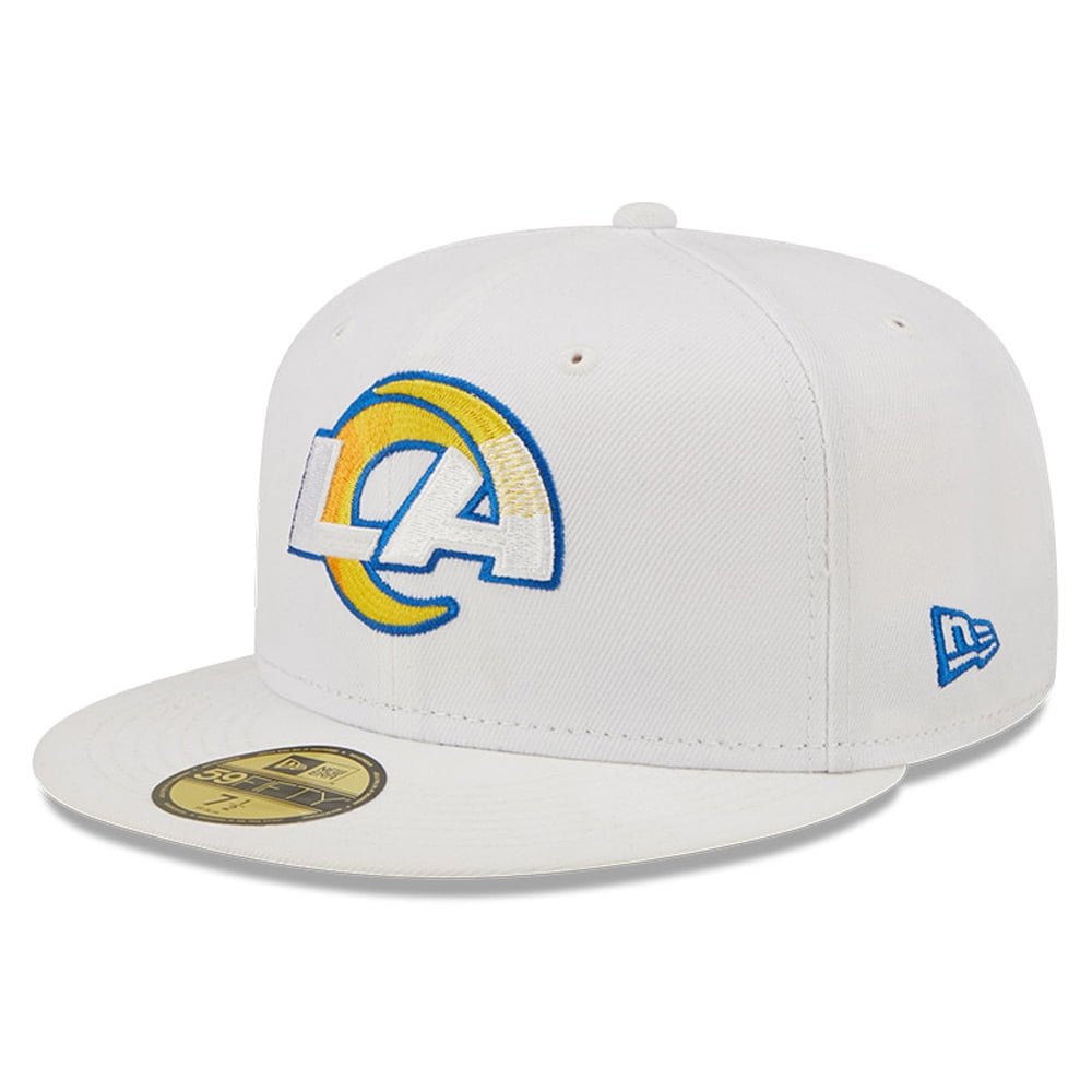 Men's New Era White Los Angeles Rams Omaha 59FIFTY Fitted Hat - Walmart.com
