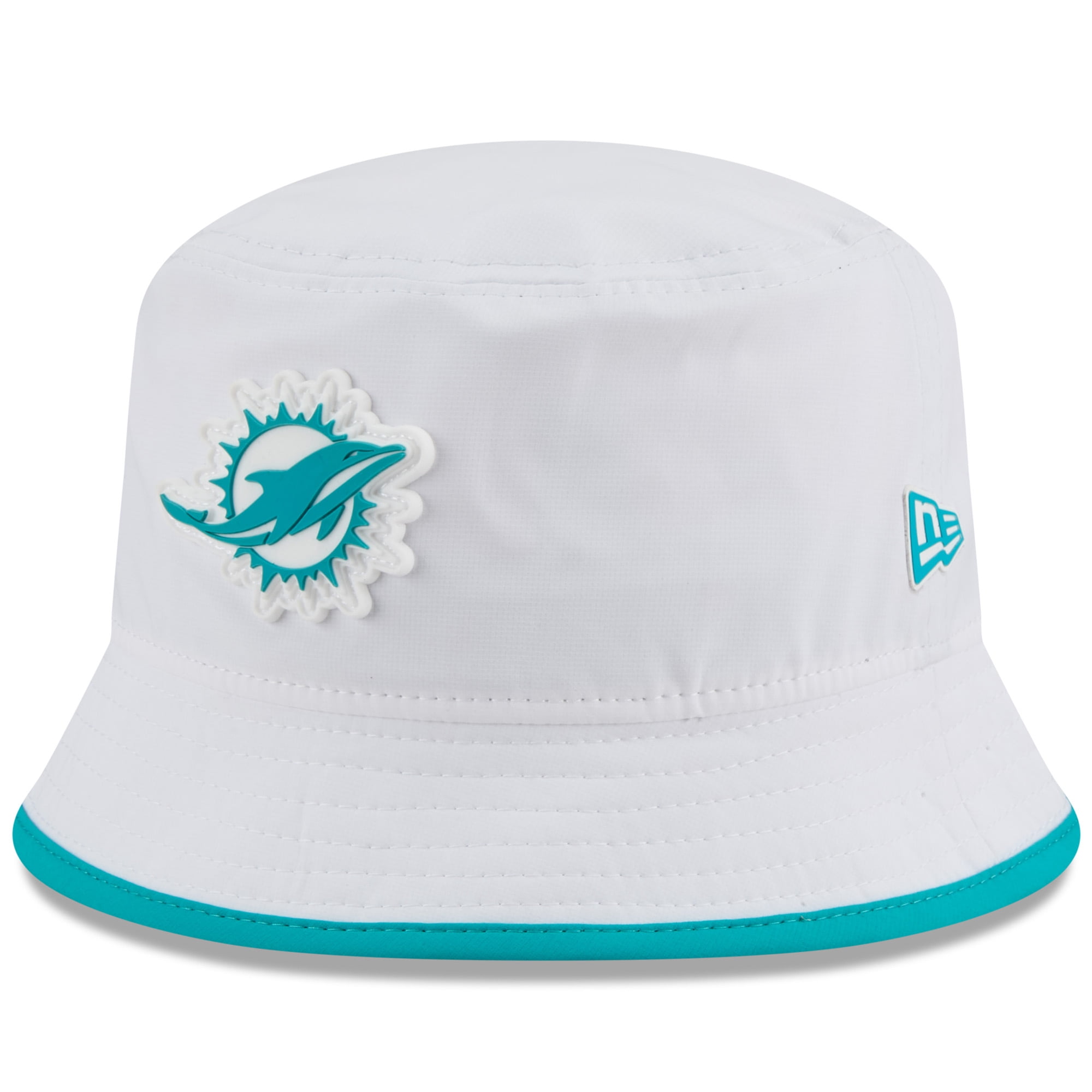 Men's New Era White Miami Dolphins 2025 NFL Training Camp Stretch ...