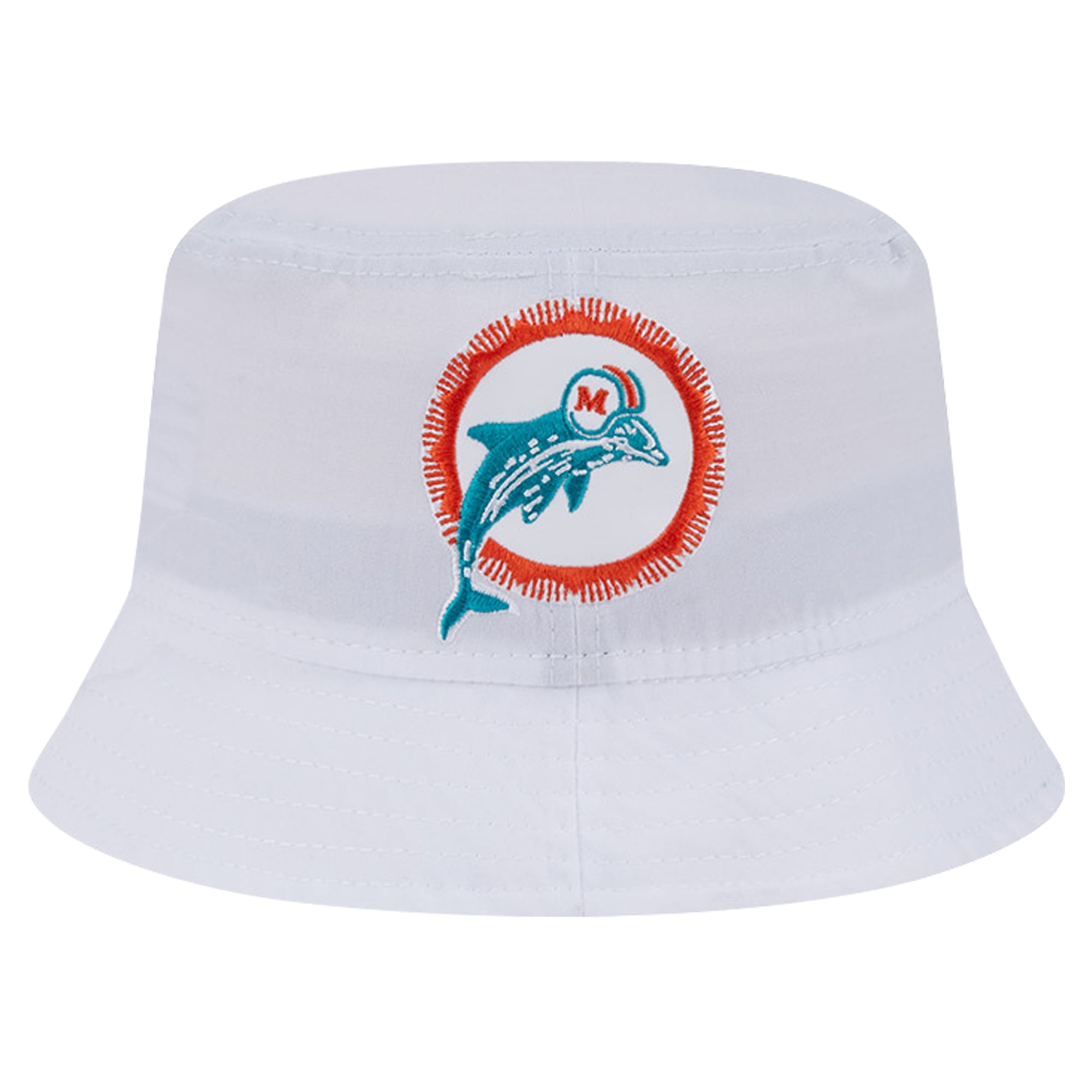 Men's New Era White Miami Dolphins Helmet Bucket Hat - Walmart.com