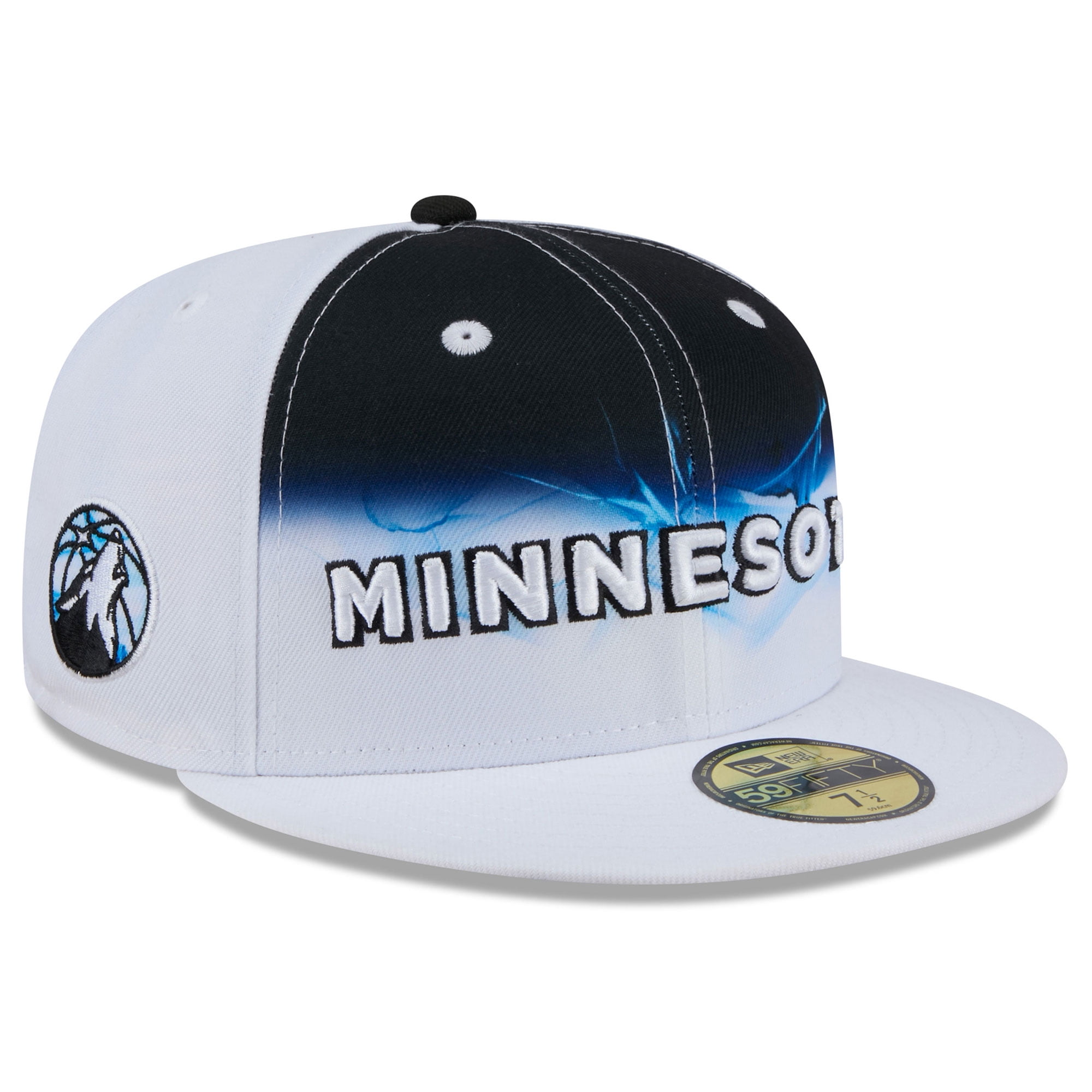 Men's New Era White Minnesota Timberwolves 2024/25 City Edition 59FIFTY ...