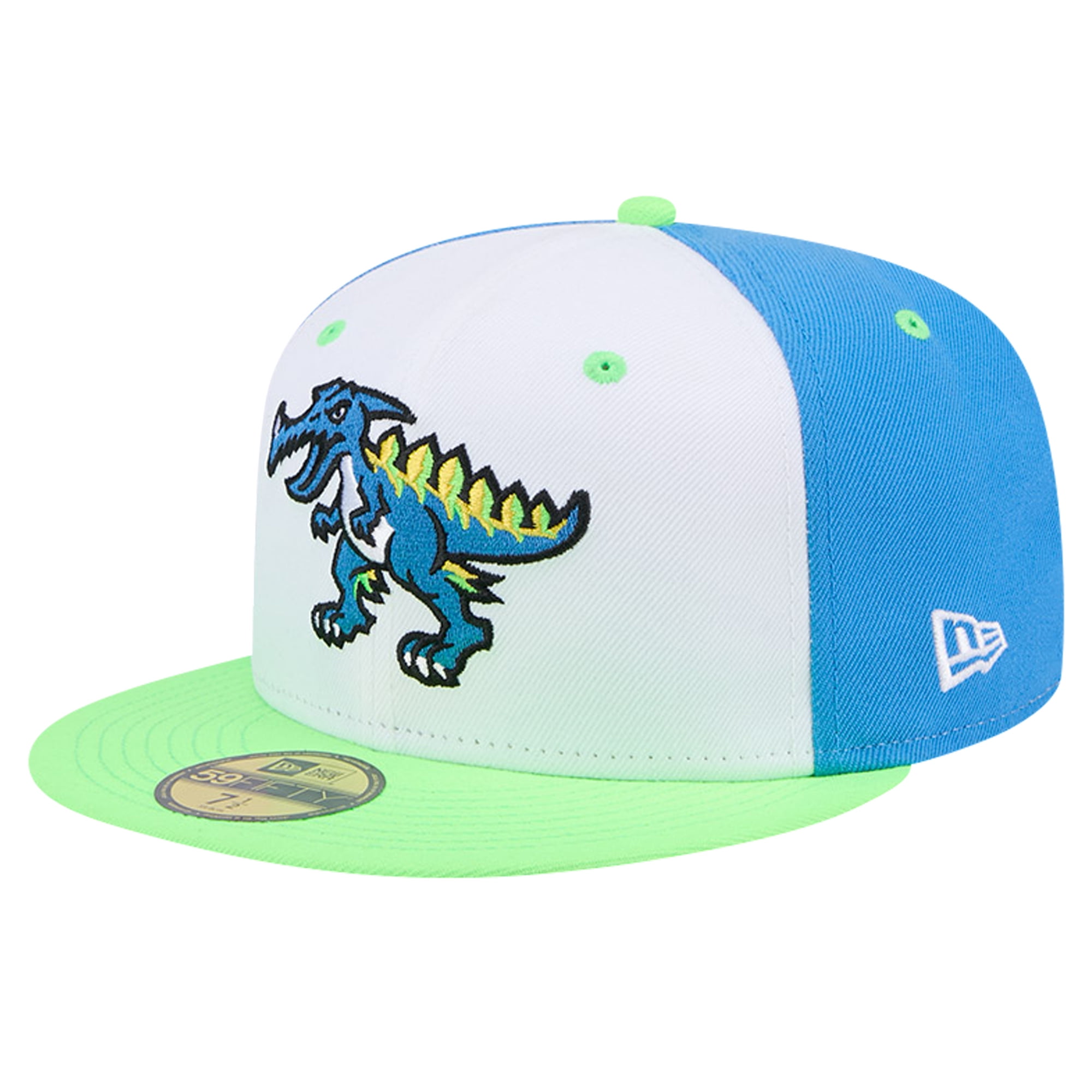 Men's New Era White Myrtle Beach Pelicans Theme Night Pelisaurus Rex ...