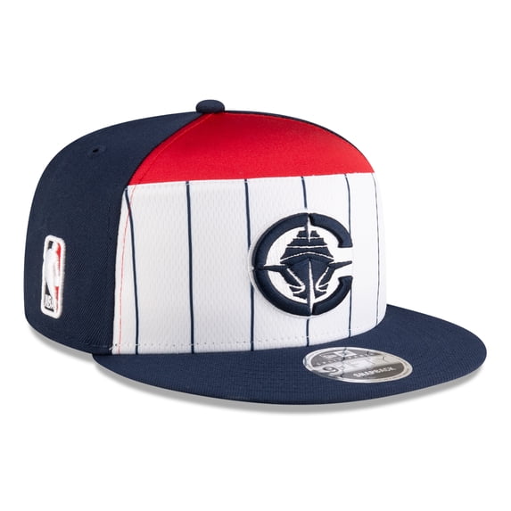 Men's New Era White/Navy LA Clippers 2025 NBA Tip Off Split Panel ...
