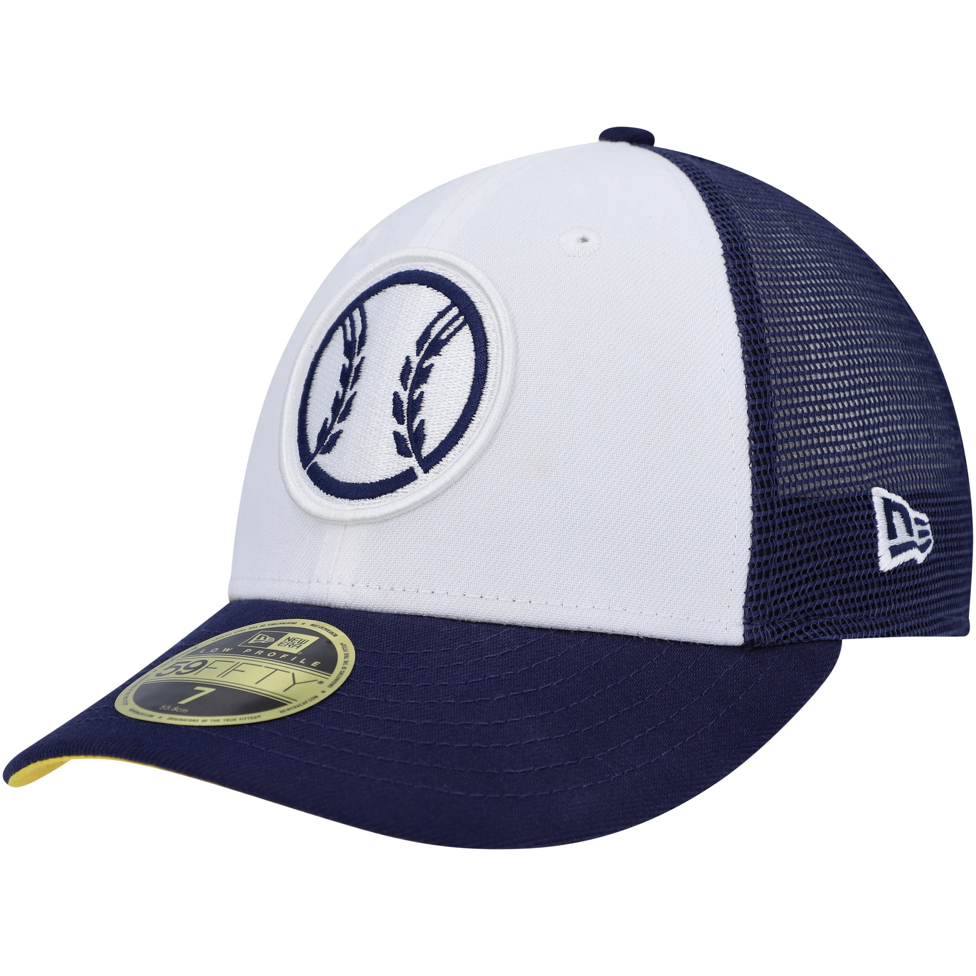 Men's New Era White/Navy Milwaukee Brewers 2023 On-Field Batting ...