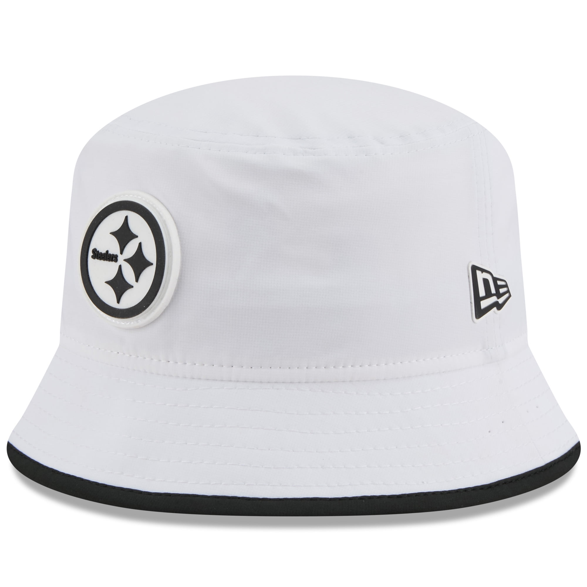 Men's New Era White Pittsburgh Steelers 2025 NFL Training Camp Stretch Bucket Hat - Walmart.com