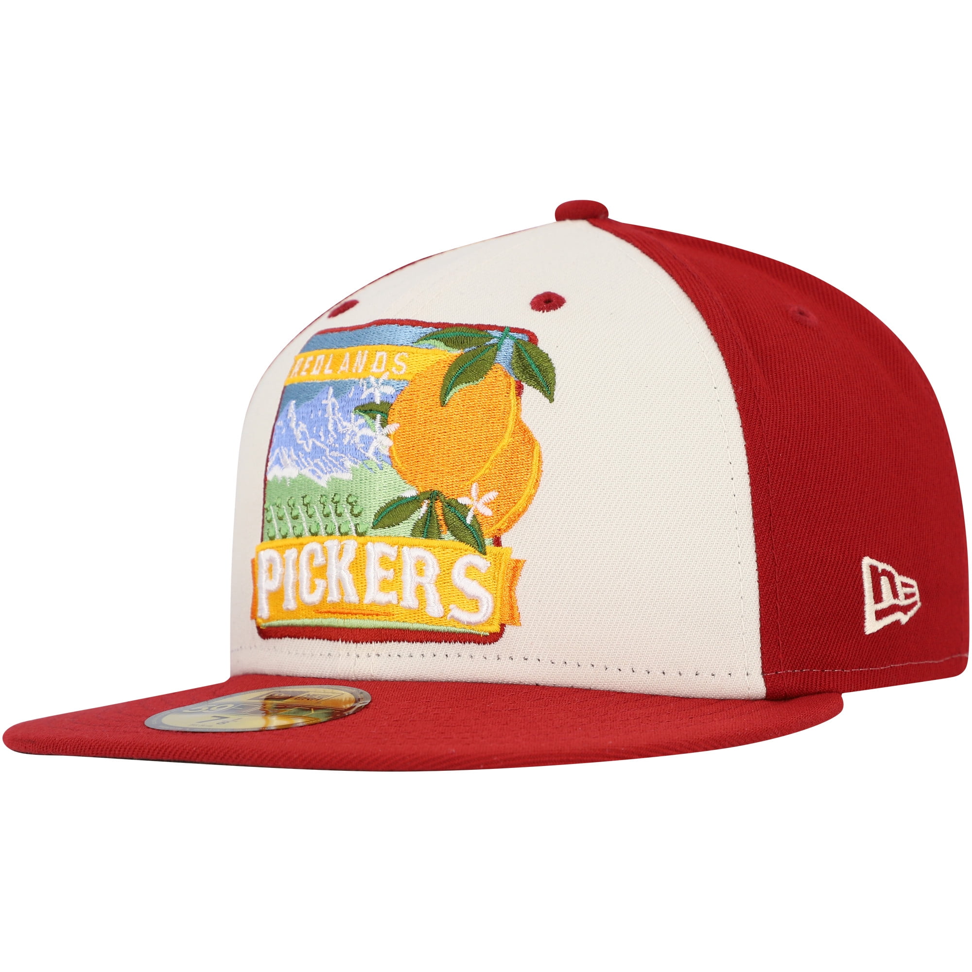 Men's New Era White/Red Inland Empire 66ers Theme Night Redlands ...