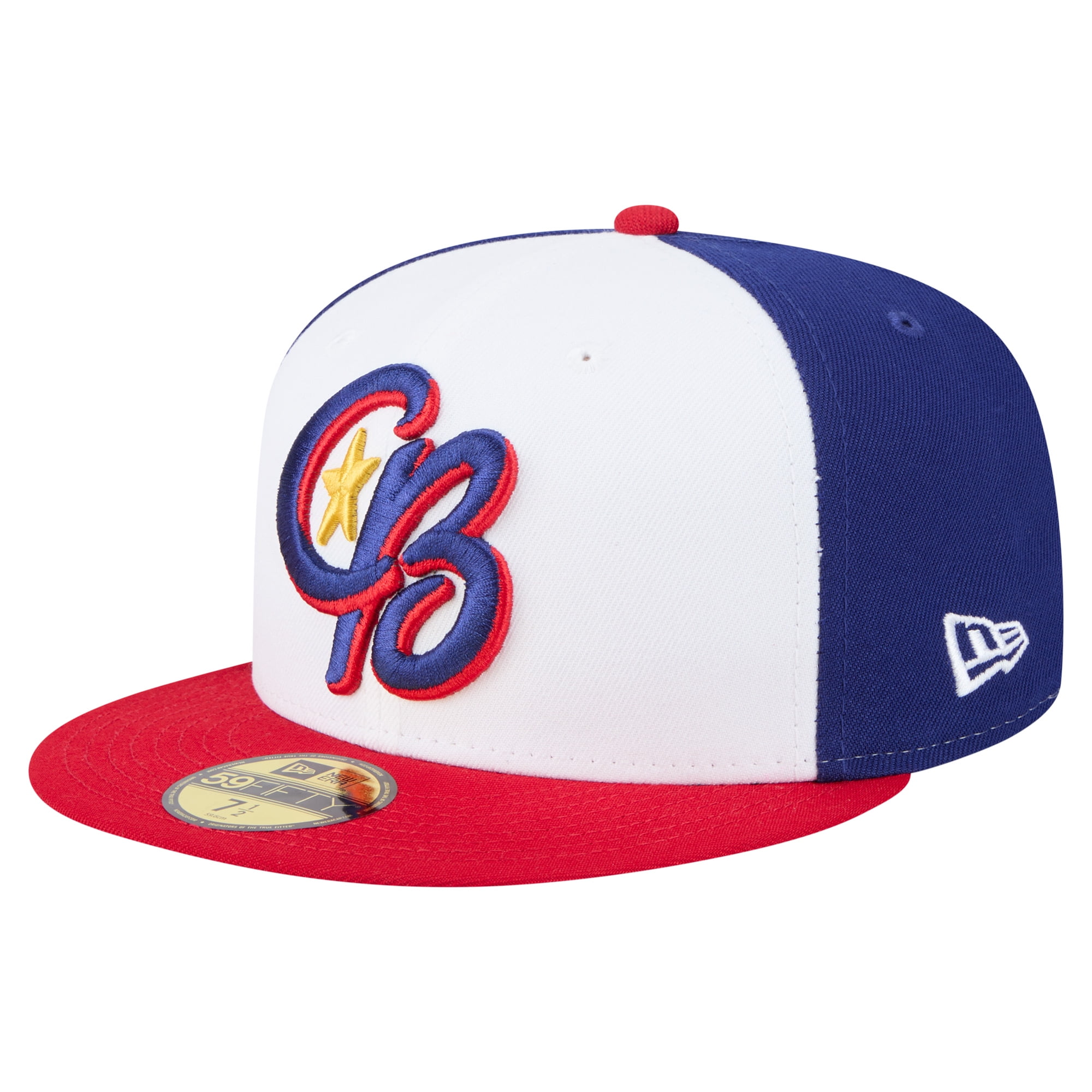 Men's-New Era White/Red Kannapolis Cannon Ballers Authentic Collection ...