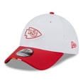 Men's New Era White/Red Kansas City Chiefs 2025 NFL Training Camp ...