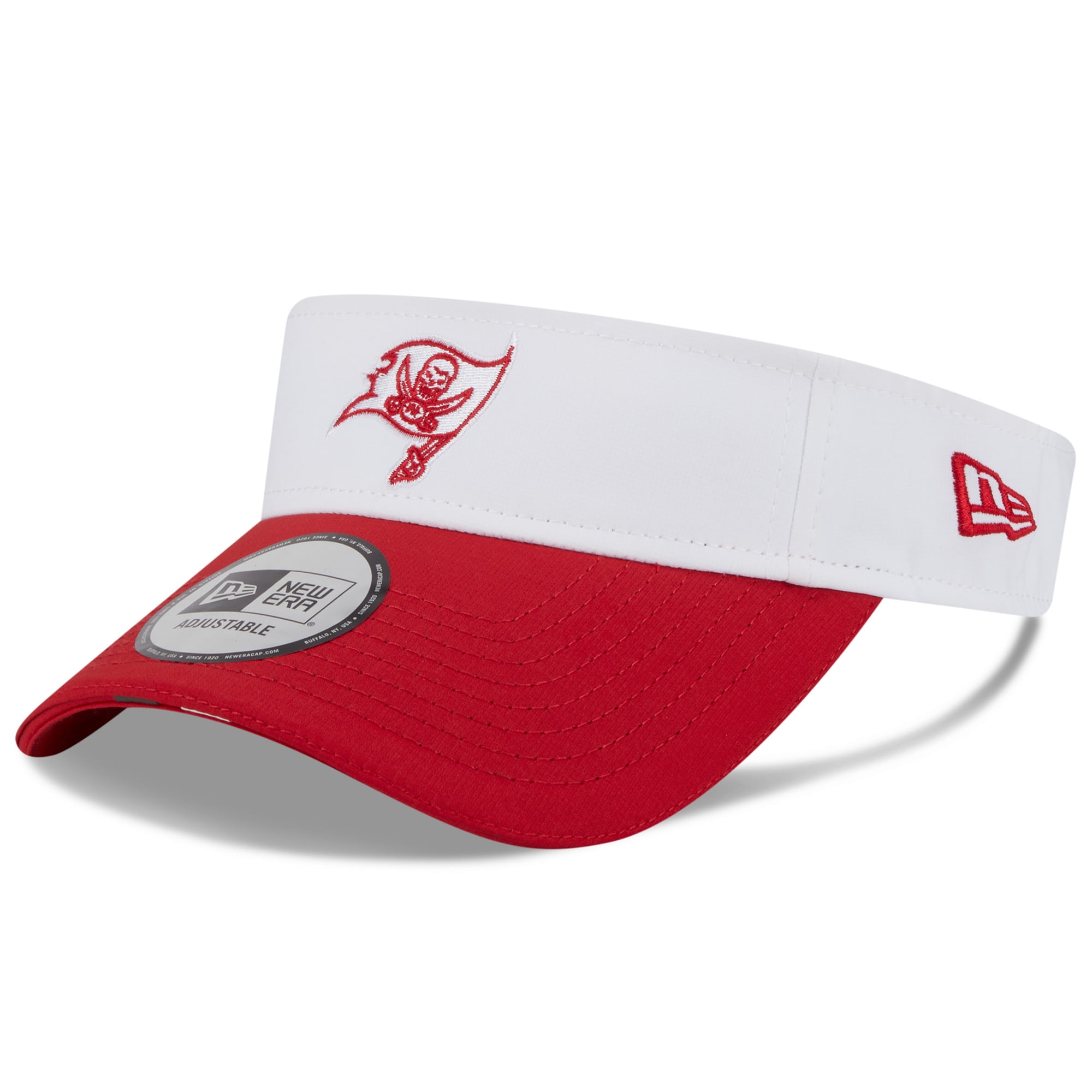 Men's New Era White/Red Tampa Bay Buccaneers 2025 NFL Training Camp ...