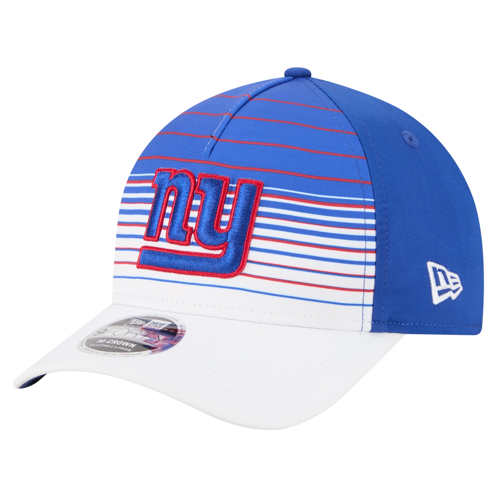 Men's New Era White/Royal New York Giants Adventure Gradient 9FORTY M ...
