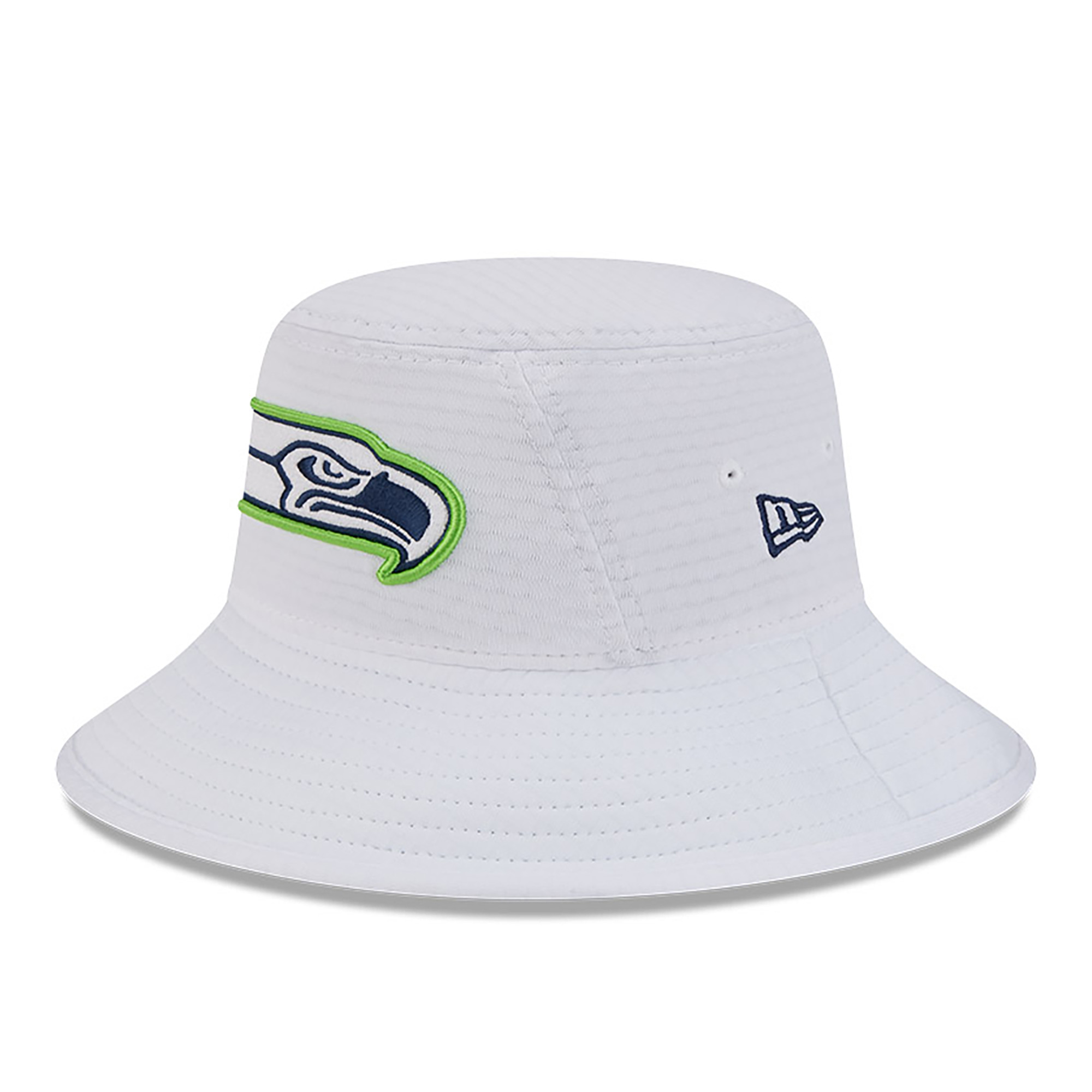 Men's New Era White Seattle Seahawks 2024 NFL Training Camp Stretch ...