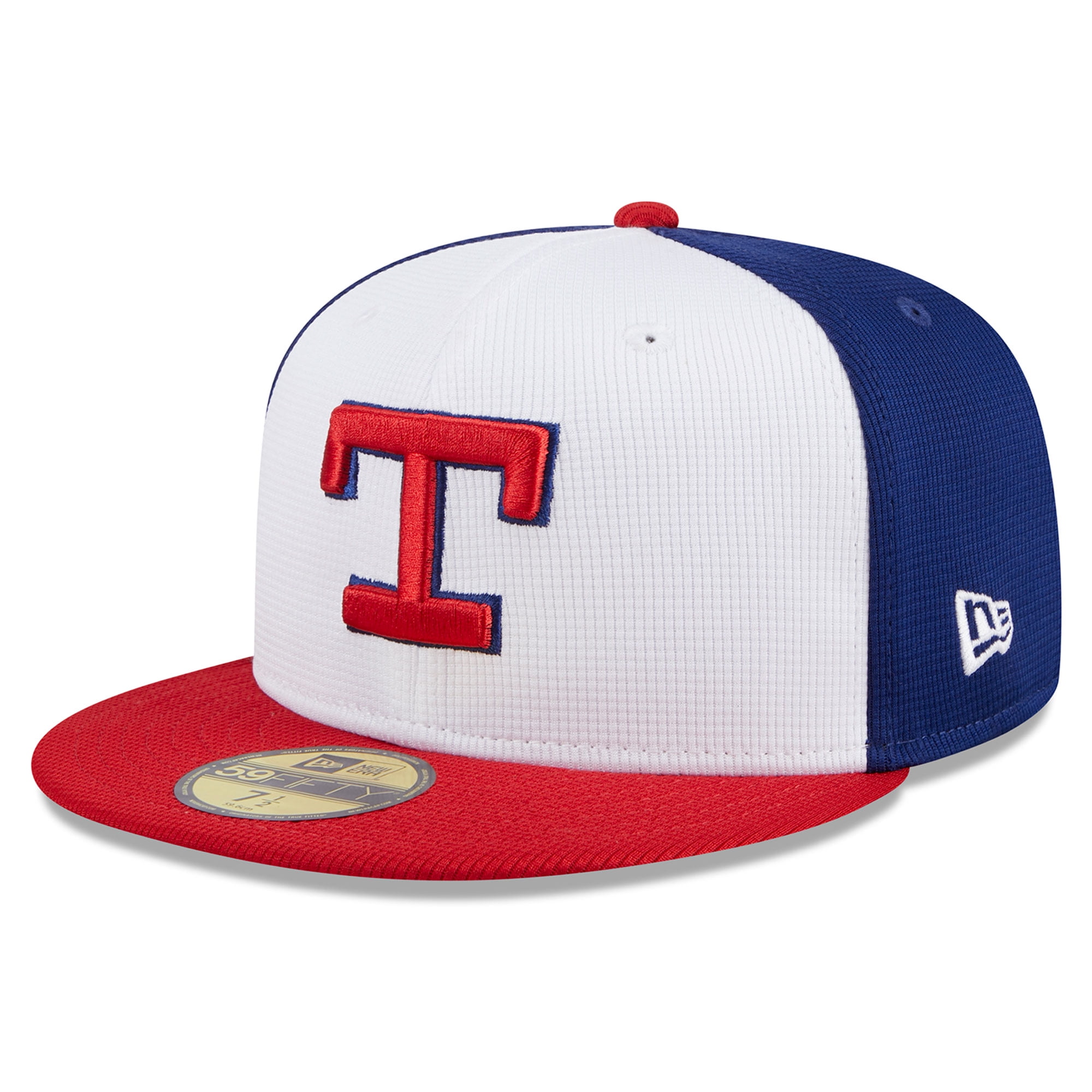 Men's New Era White Texas Rangers 2025 Batting Practice 59FIFTY Fitted ...