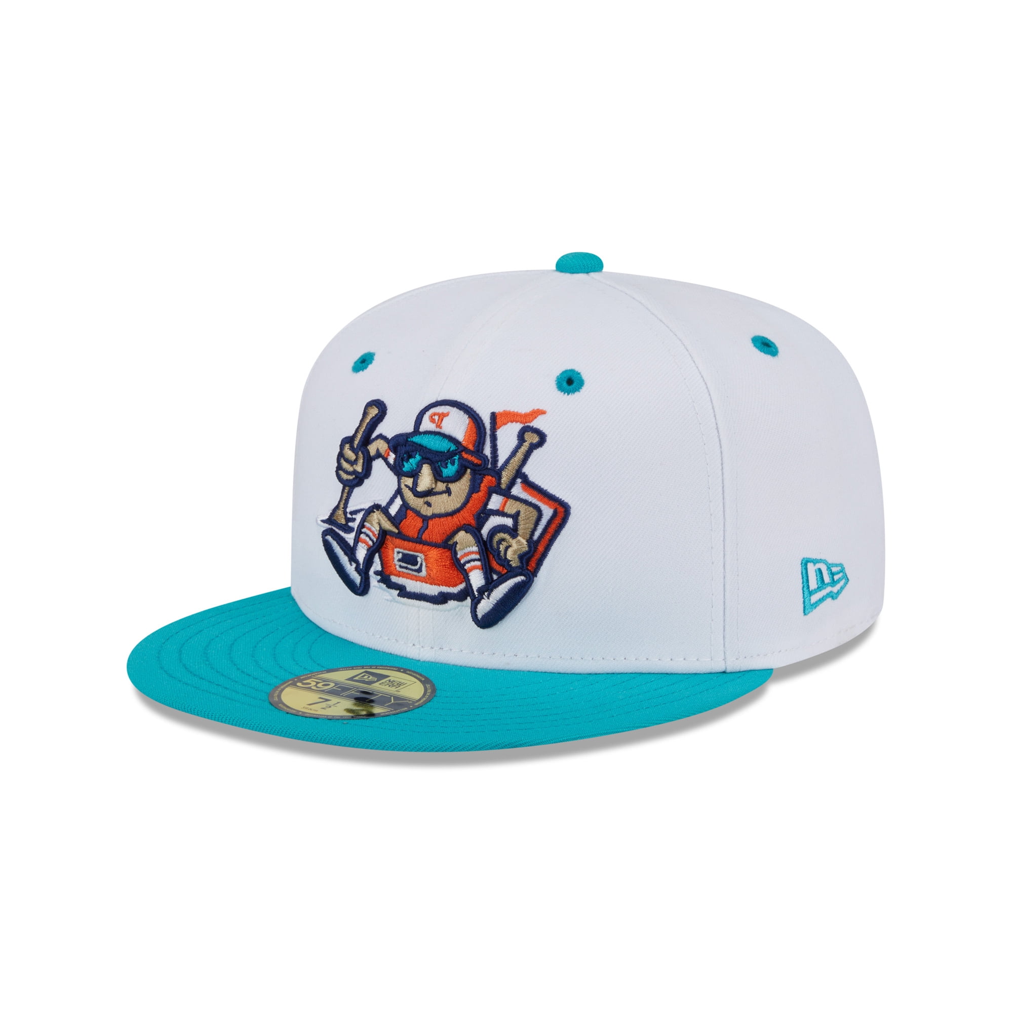 Men's-New Era White Tulsa Drillers Theme Nights 59FIFTY Fitted Hat ...