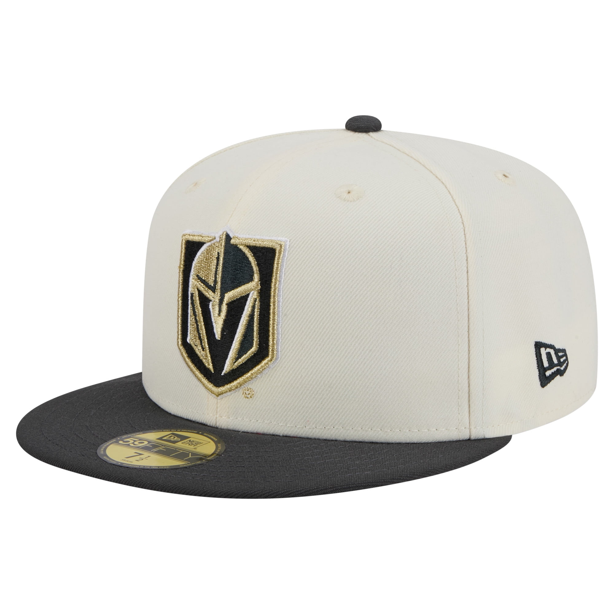 Men's-New Era White Vegas Golden Knights Chrome Two-Toned 59FIFTY ...