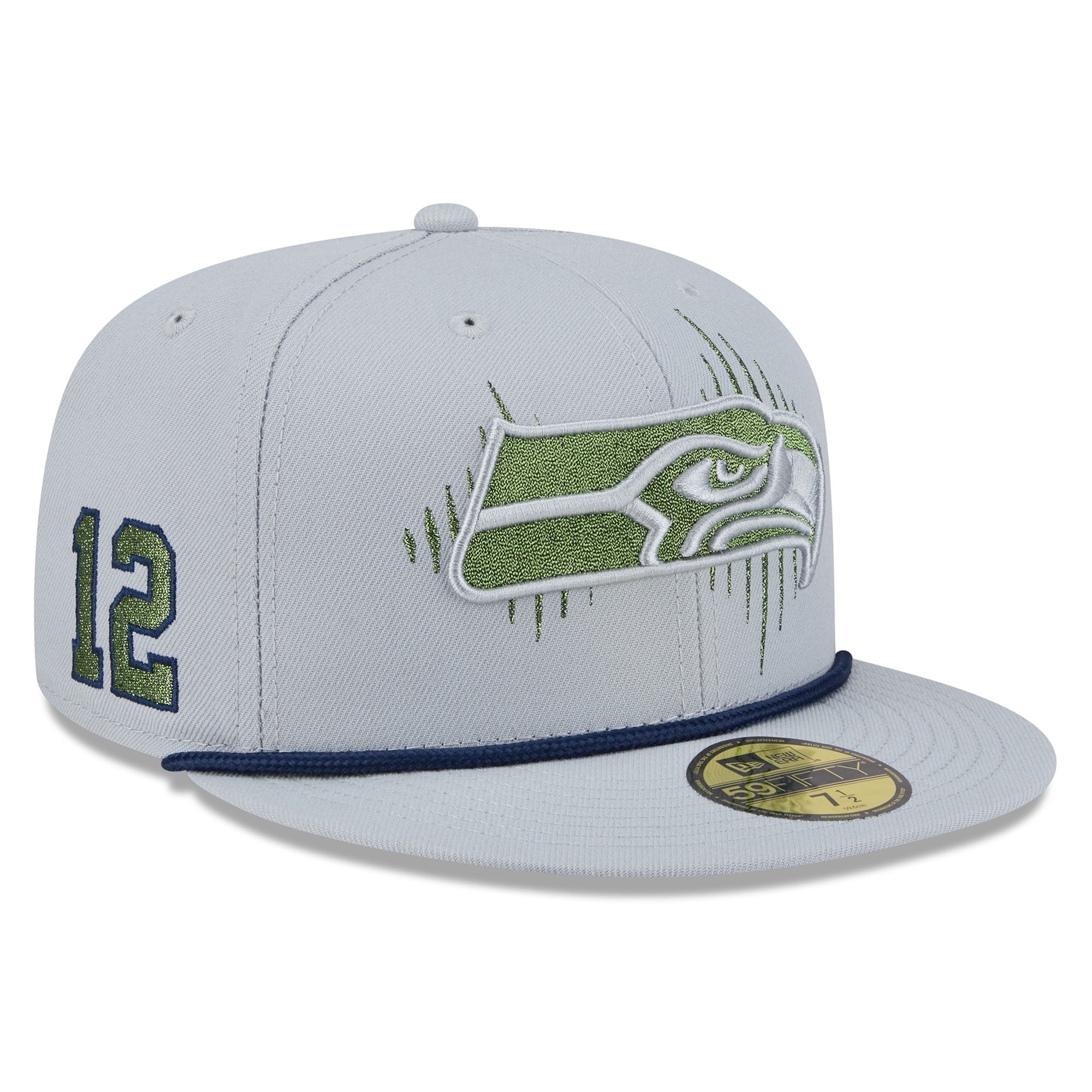 Men's New Era Wolf Gray Seattle Seahawks 2025 Rivalries Collection ...