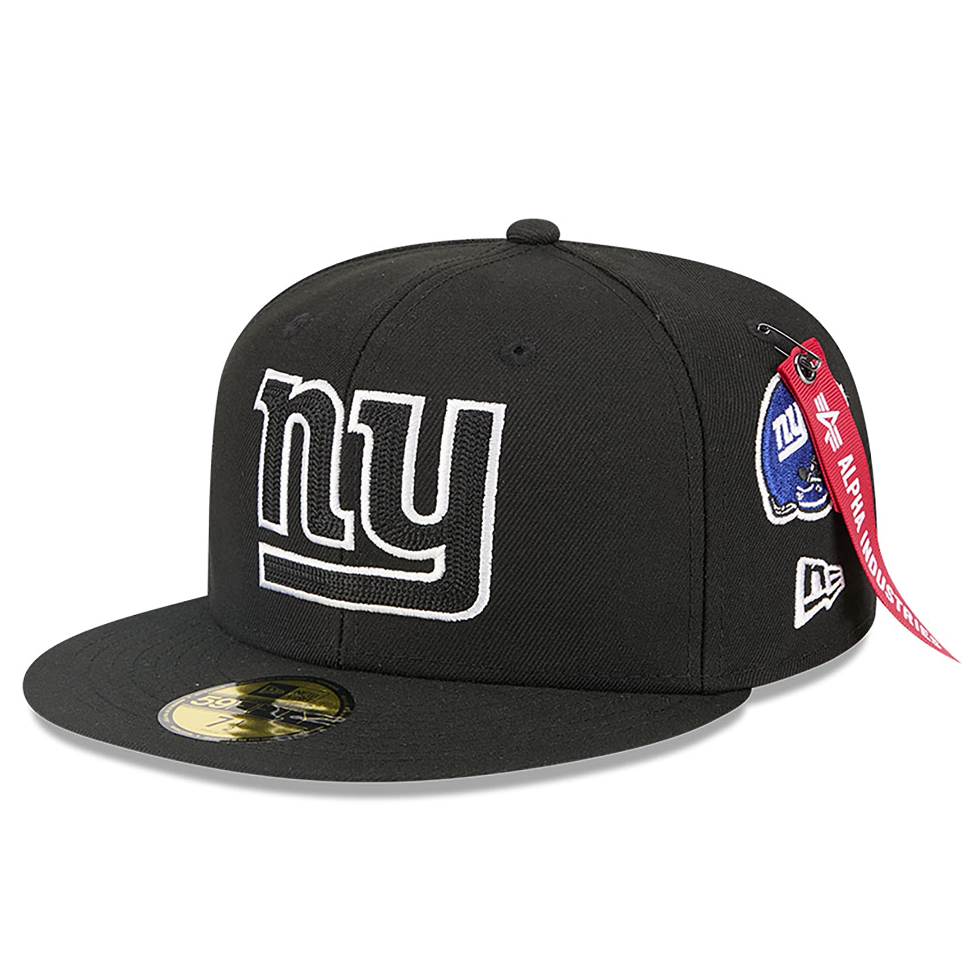 Men's New Era x Alpha Industries Black New York Giants 59FIFTY Fitted ...
