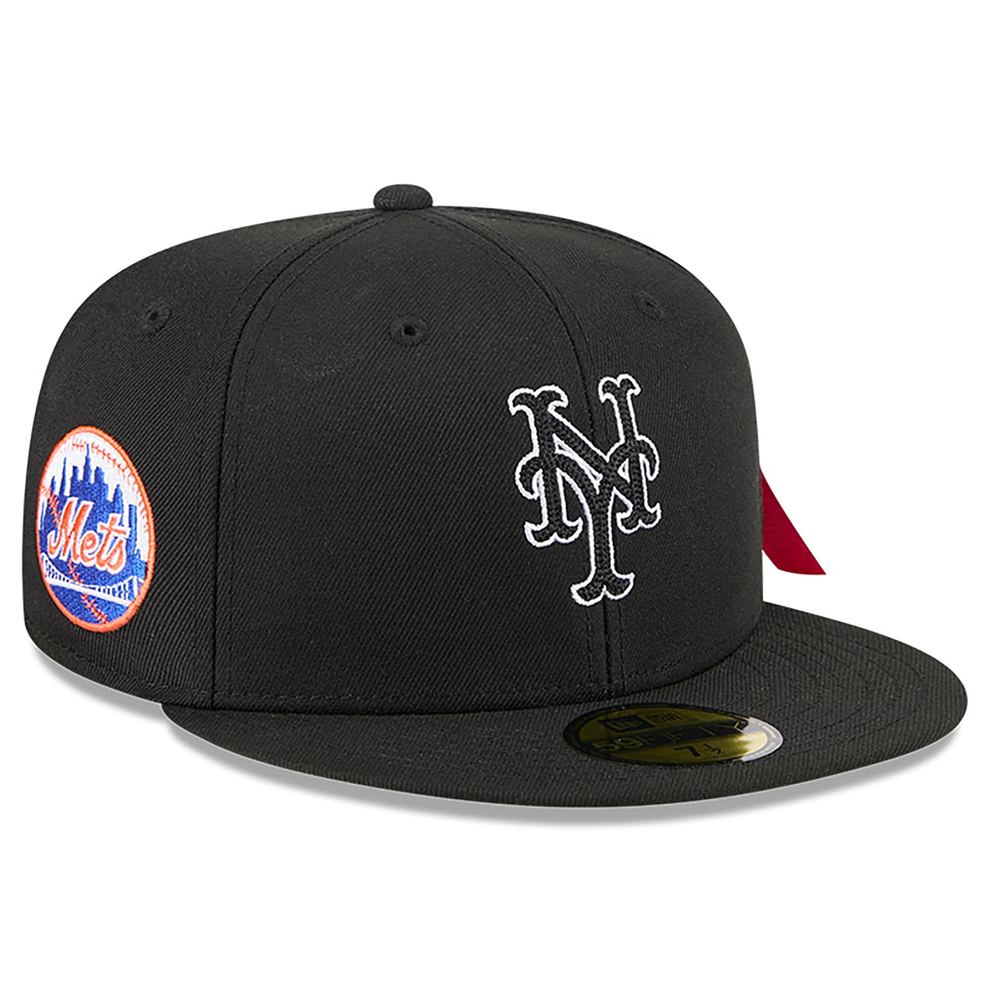 Men's New Era x Alpha Industries Black New York Mets 59FIFTY Fitted Hat ...