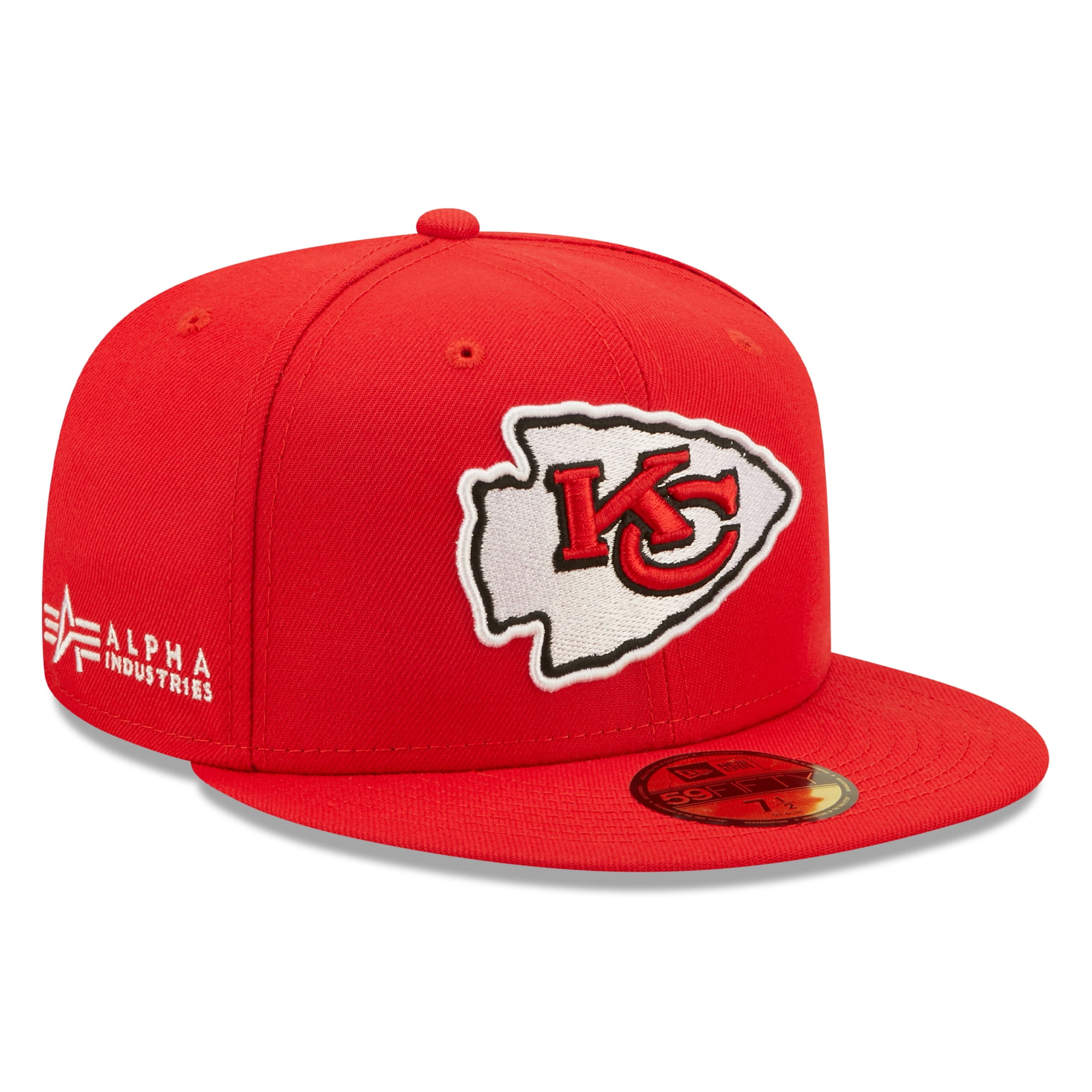 Men's New Era x Alpha Industries Red Kansas City Chiefs Alpha 59FIFTY ...