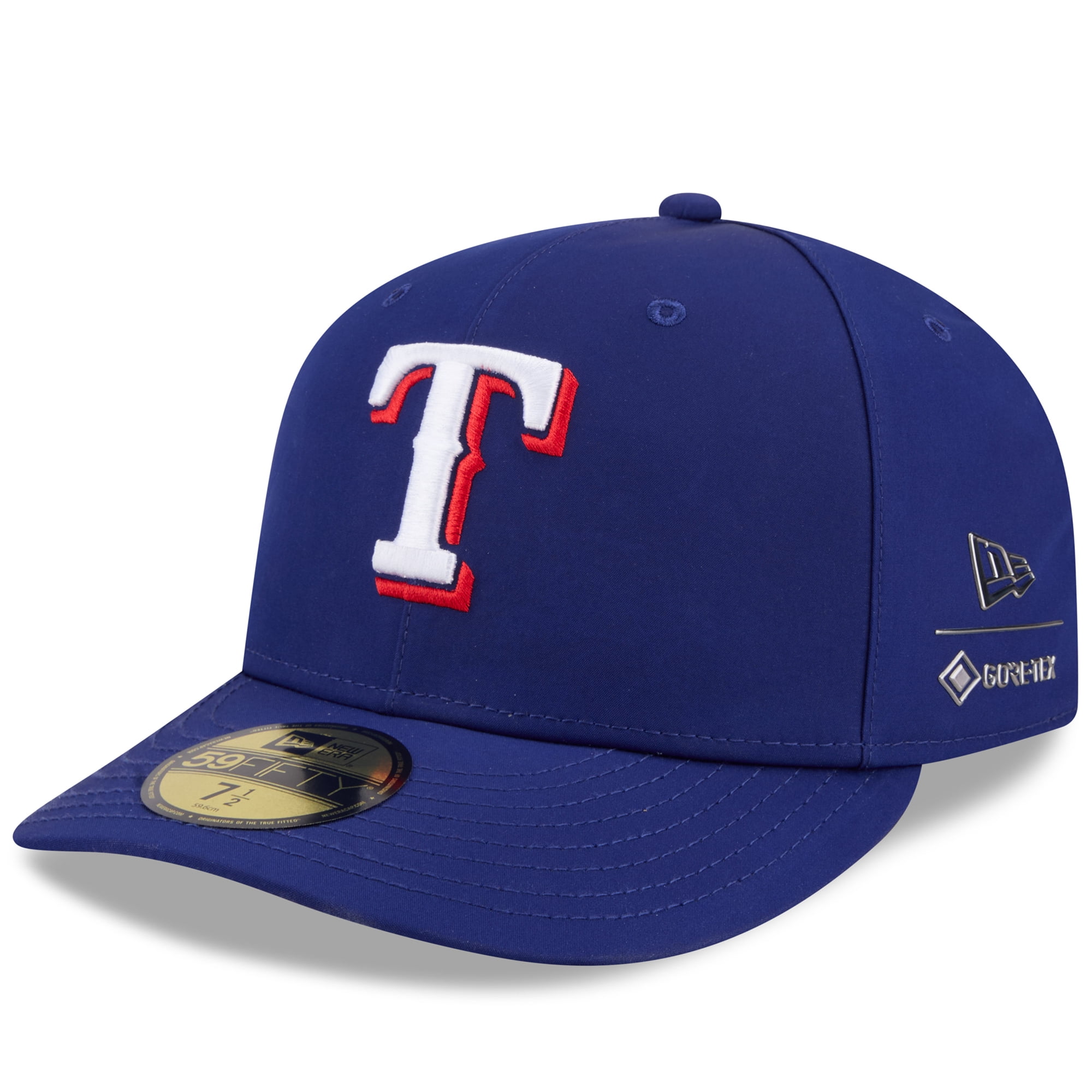 Men's New Era x GORE-TEX Royal Texas Rangers 59FIFTY Fitted Hat ...