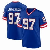 Men's New York G Lawrence II 97 Royal Alternate Sports Player Game ...