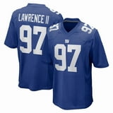 Men's New York G Lawrence II 97 Royal Sports Player Game Stitched Name ...