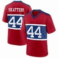 Men's New York G Skattebo 44 Red Sports Player Game Stitched Name ...