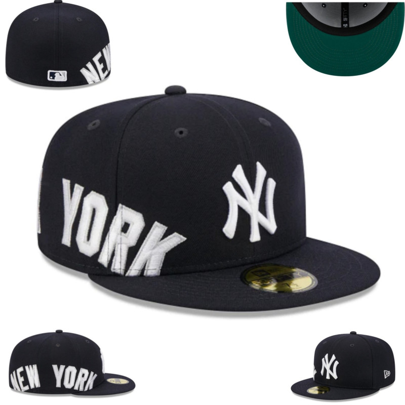 Men's New blak New _ York - Yankees Overlap 59FIFTY Fitted Hat ...