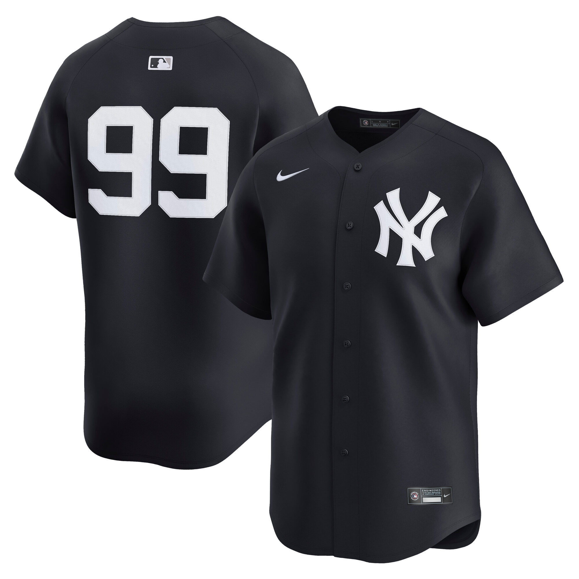 Men's Nike Aaron Judge Navy New York Yankees Alternate Limited Player ...