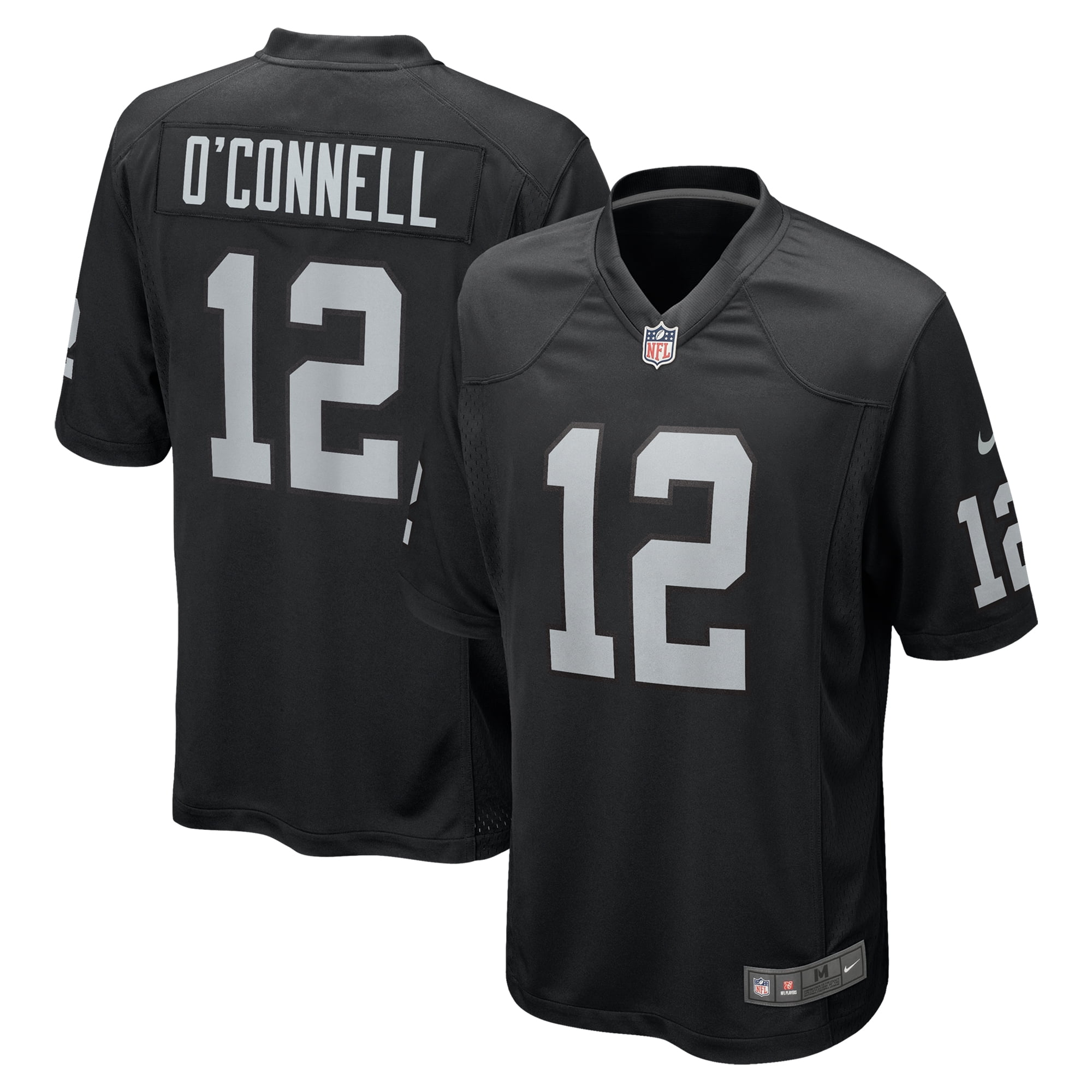 Men's Nike Aidan O'Connell Black Las Vegas Raiders Team Game Jersey ...
