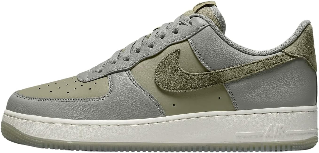 Men's Nike Air Force 1 '07 LV8 Dark Stucco/Medium Olive (FJ4170 002 ...